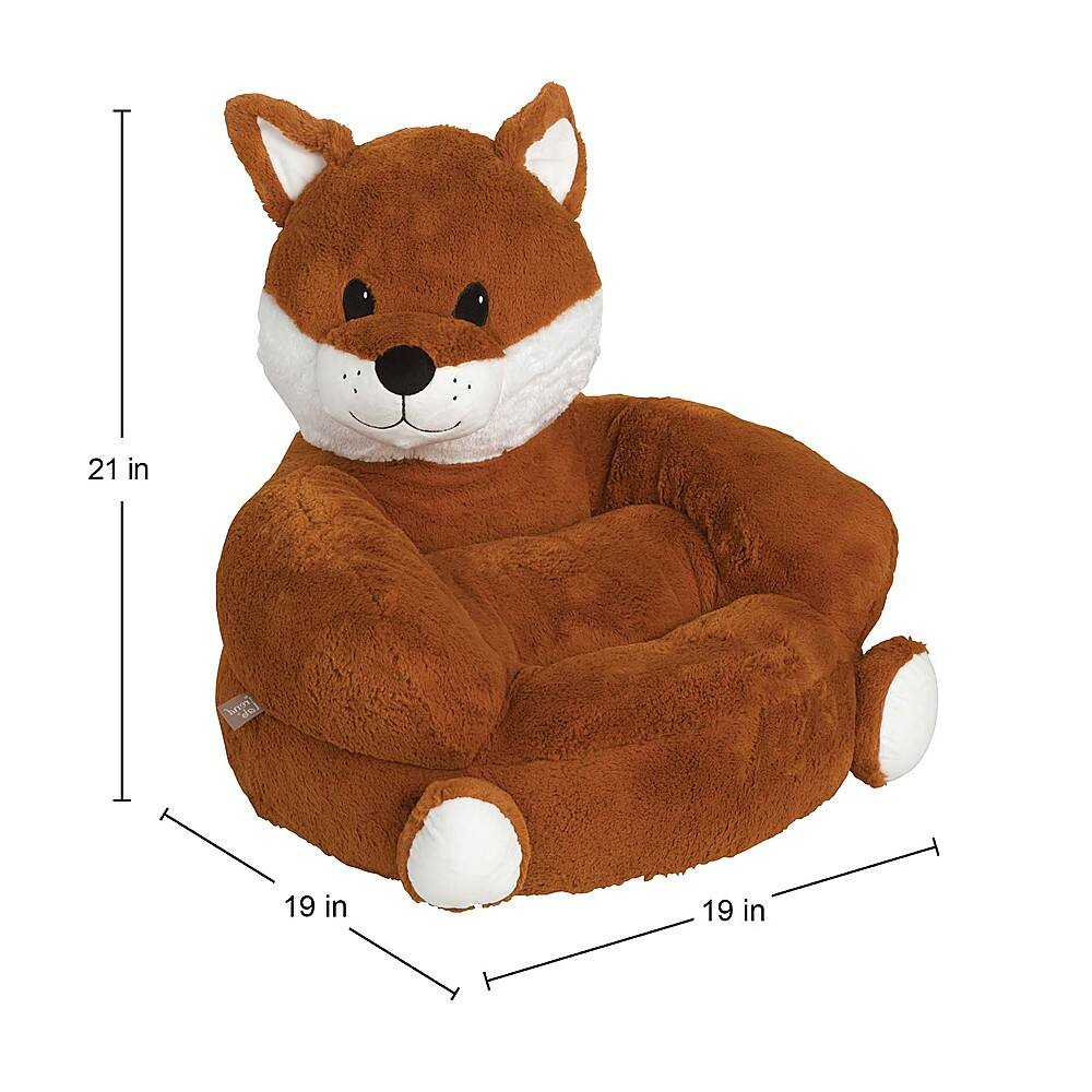 Best Buy: Trend Lab Toddler Plush Fox Character Chair Orange 102653
