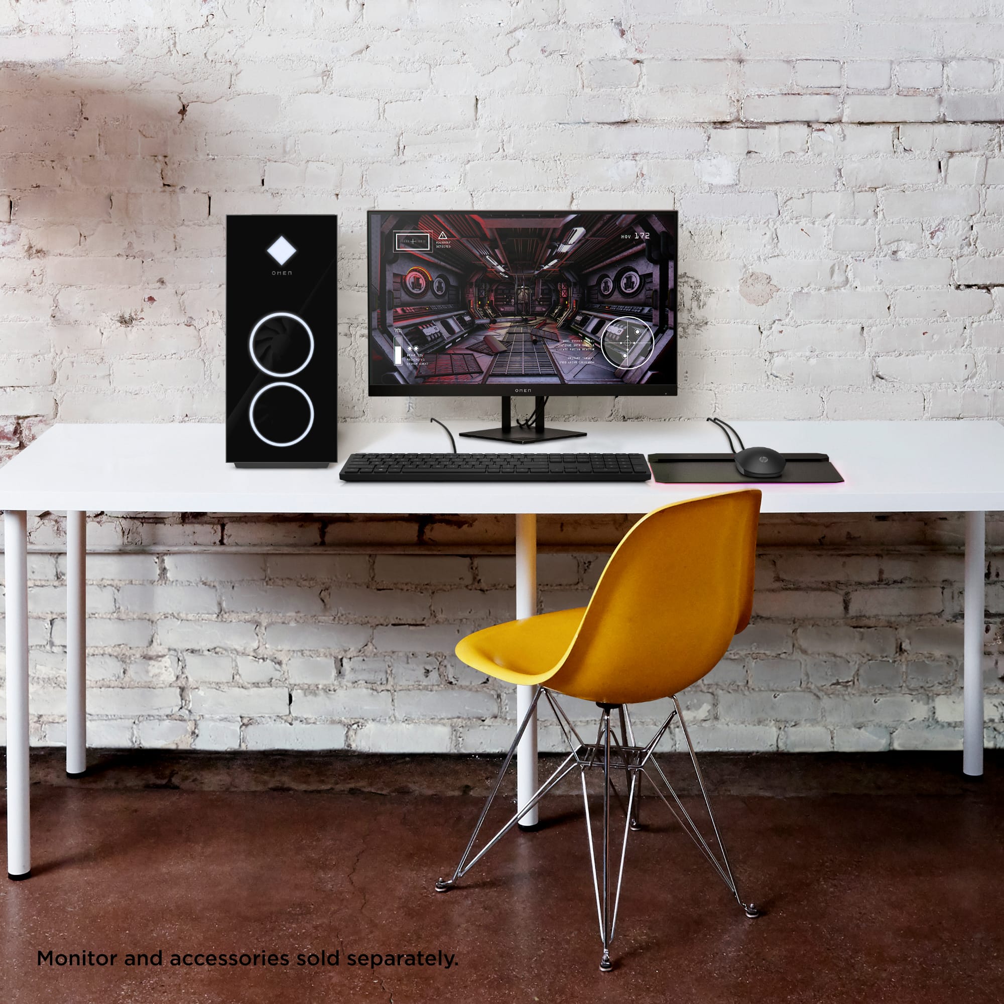 Best Buy: HP OMEN OMEN 40L Gaming Desktop AMD Ryzen 5 5600G 16GB HyperX ...