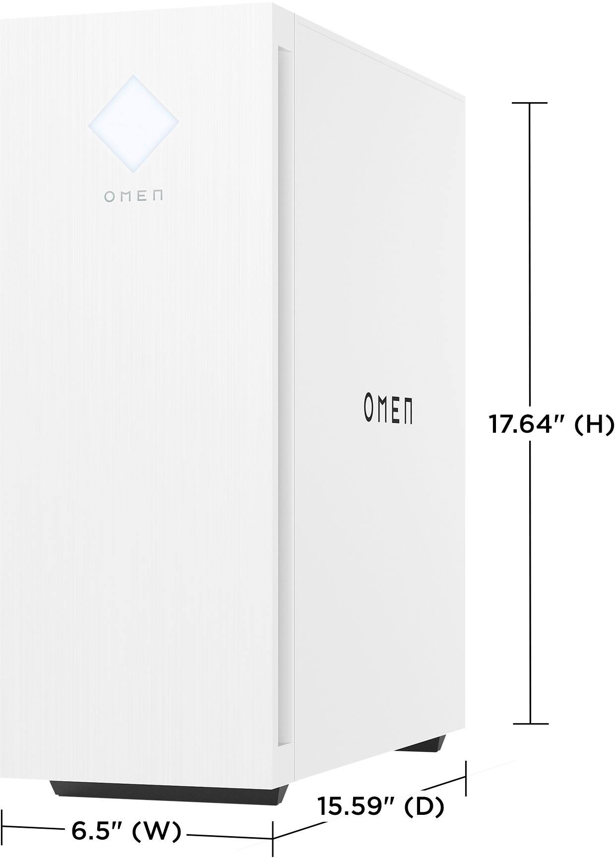 Customer Reviews: HP OMEN 25L Gaming Desktop AMD Ryzen 3 5300G 8GB DDR4 Memory AMD Radeon RX ...