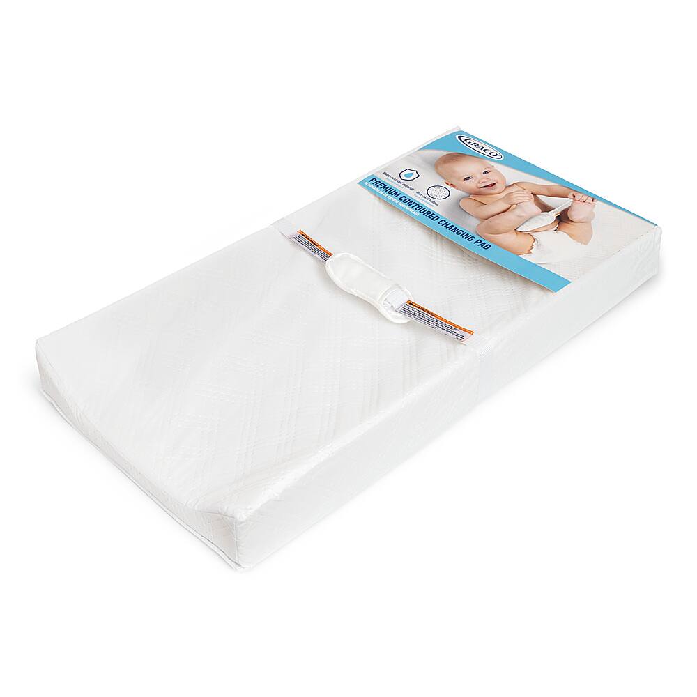 Best Buy: Graco Premium Contoured Changing Pad White 06810-500