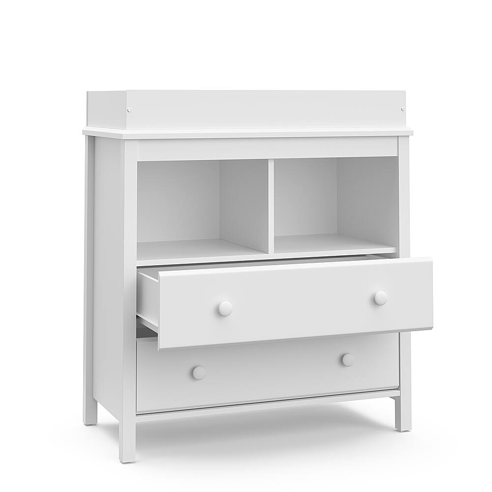 Best Buy: Storkcraft Alpine 2 Drawer Changing Table Chest White 03662-401