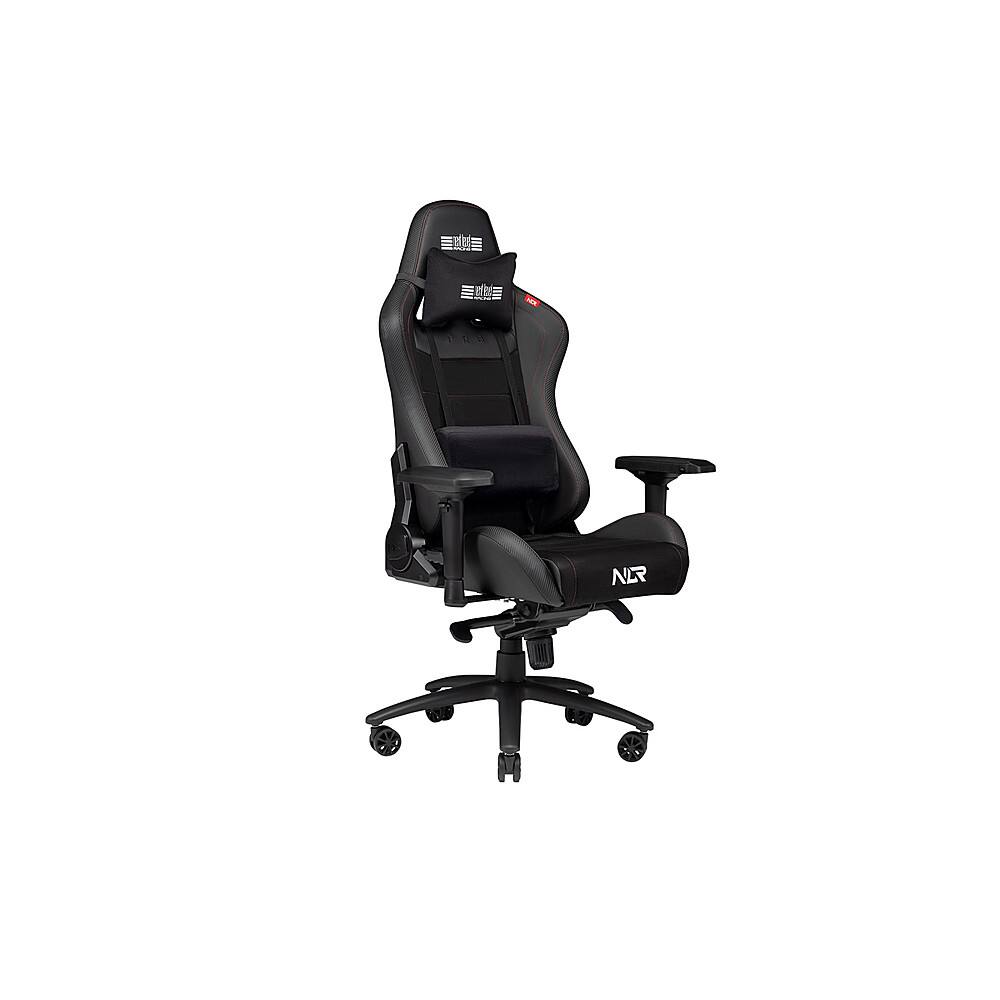 Next Level Racing Pro Gaming Leather and Suede Chair Black NLR-G003 ...