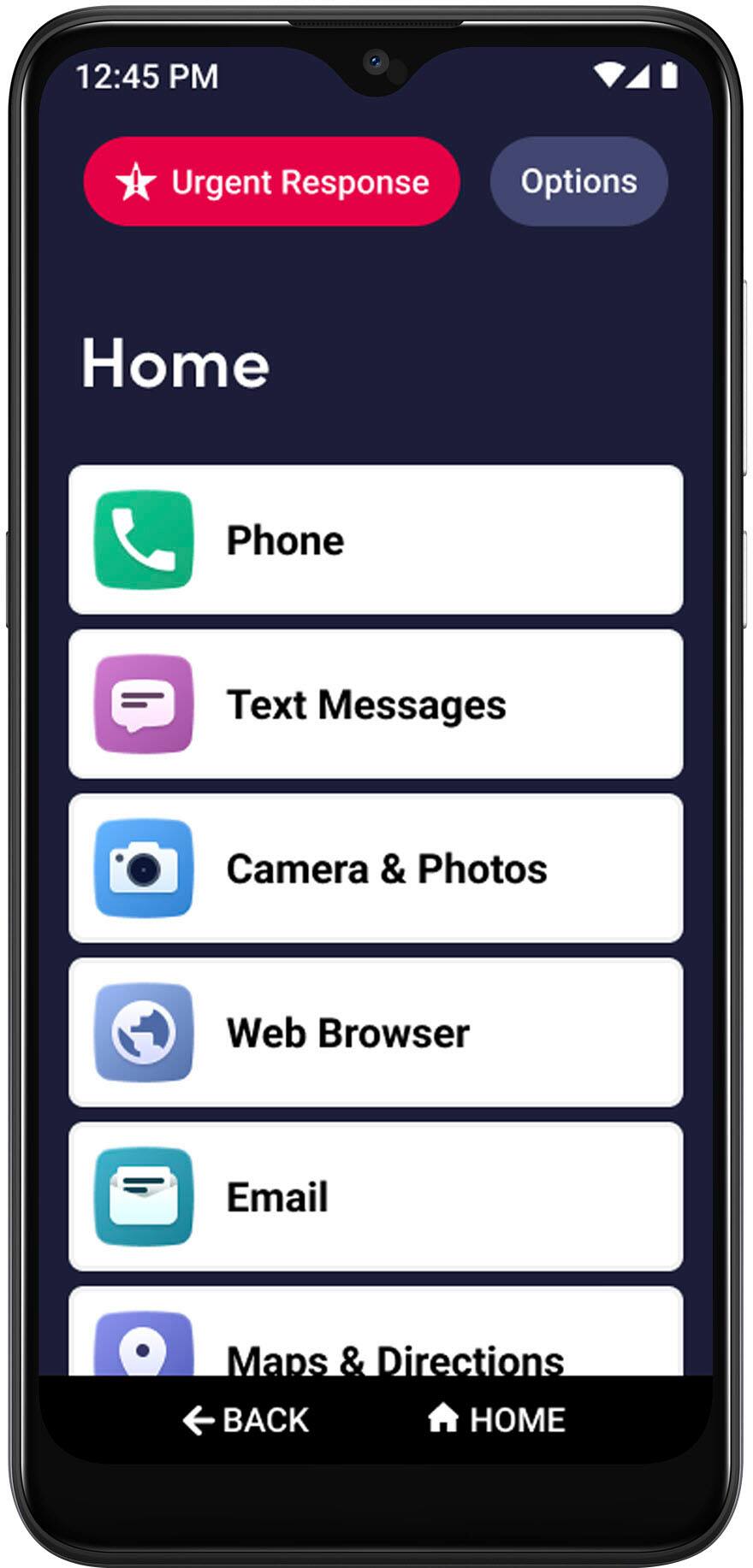 ions And Answers Lively Jitterbug Smart3 Smartphone For Seniors Black 5007SJBS3 8IN V2 