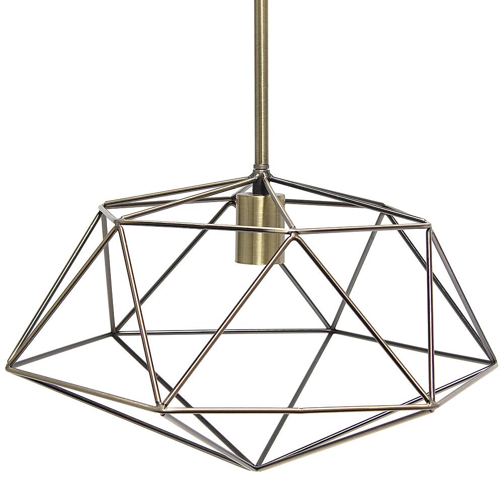Best Buy: Lalia Home 1 Light Metal Wire Paragon Pendant Fixture Antique ...