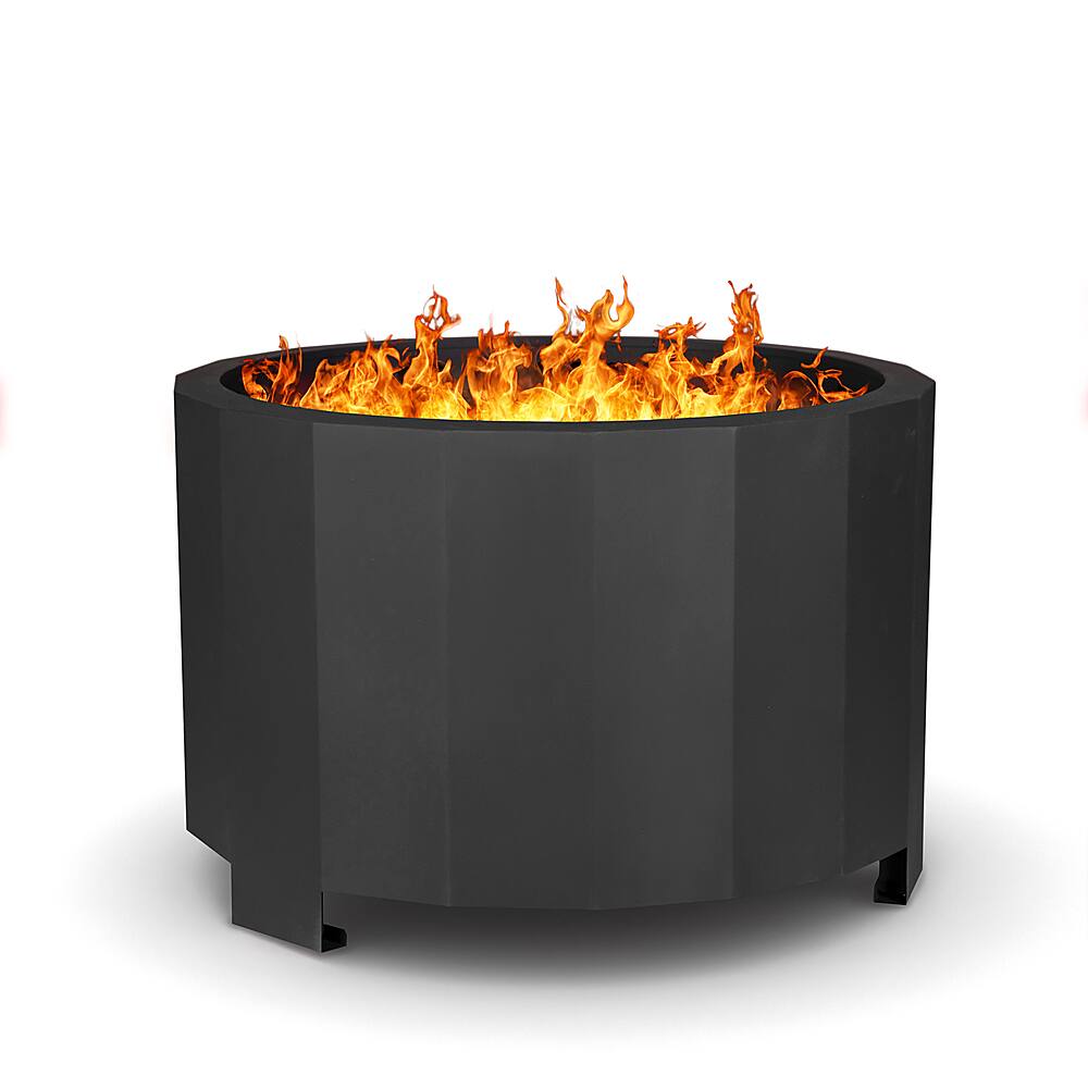 Alamont Home Titus Commercial Grade 27" Outdoor Smokeless Wood Burning ...
