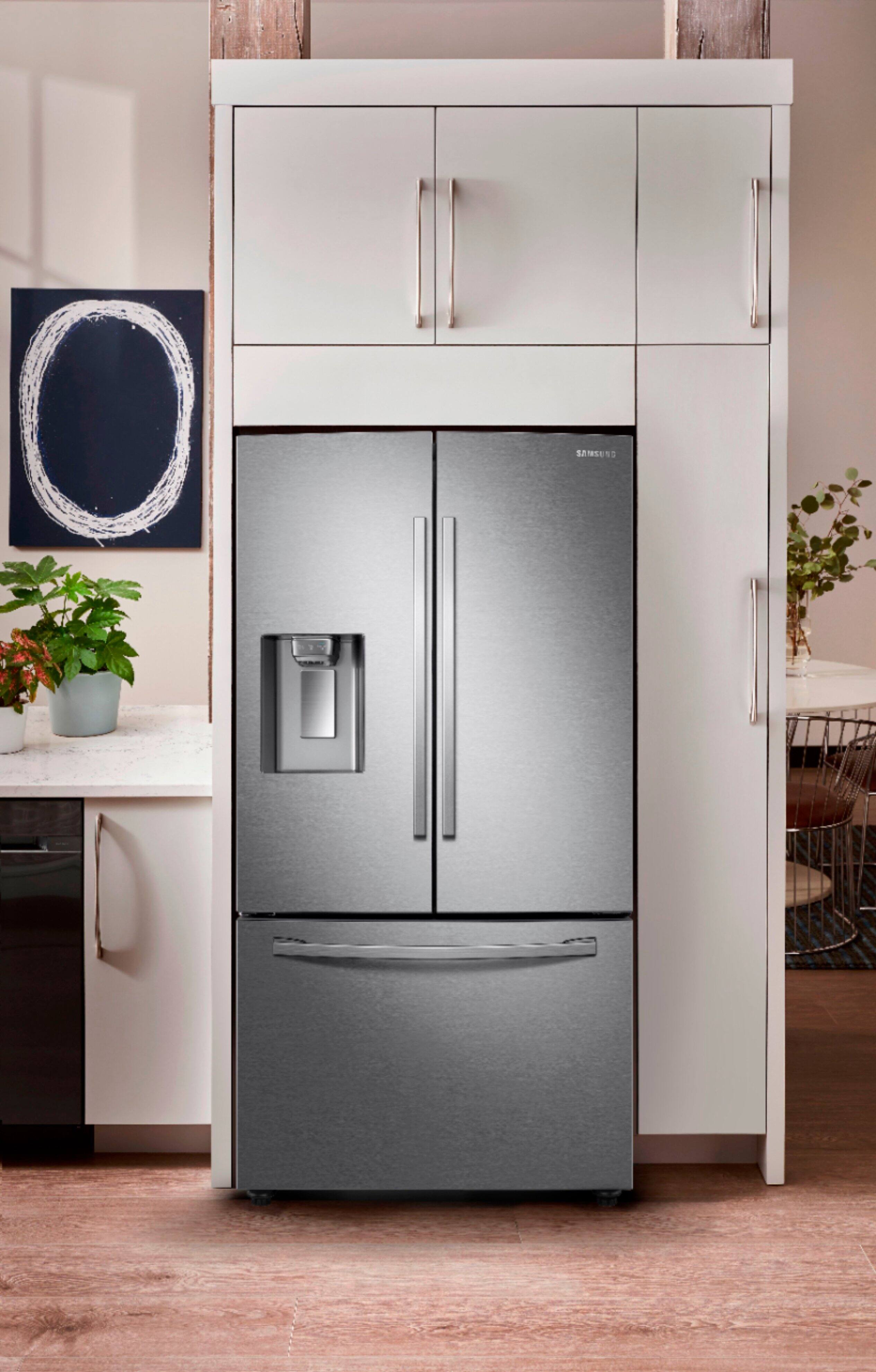 Best Buy: Samsung Open Box 28 Cu. Ft. French Door Refrigerator with ...