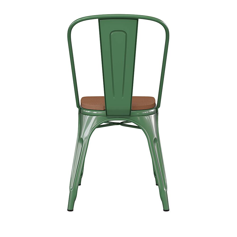 Alamont Home All-Weather Commercial Stack Chair & Poly Resin Seat Green ...