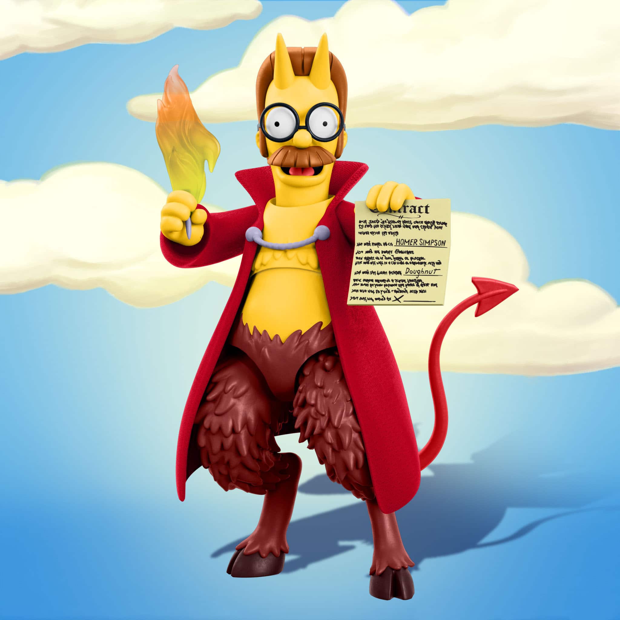 Best Buy: Super7 ULTIMATES! 7 in Plastic The Simpsons Action Figure ...