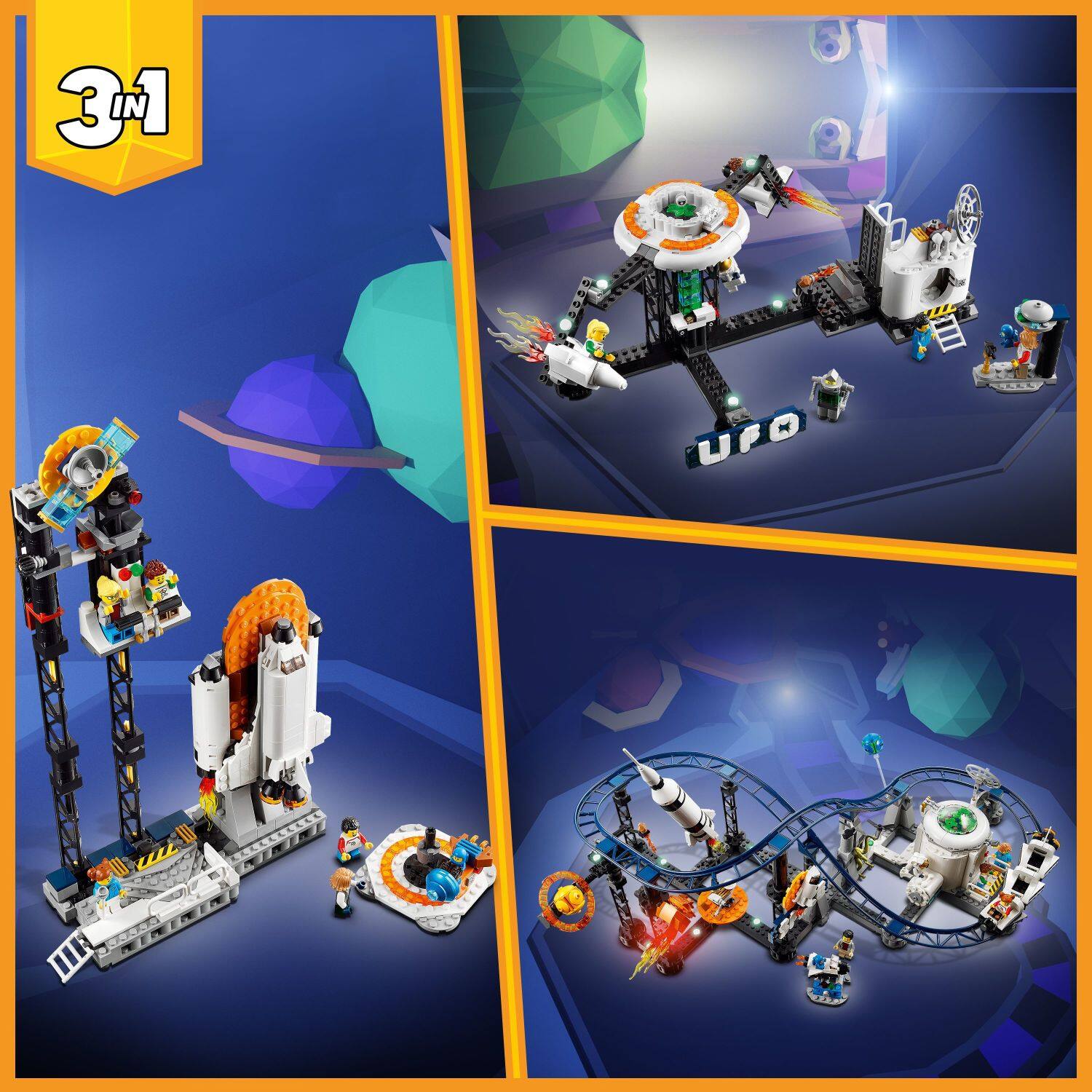 Best Buy: LEGO Creator Space Roller Coaster 31142 6425627