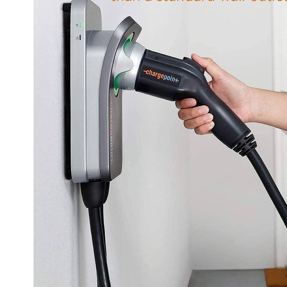 Charge Point Home Flex Level 2 WiFi NEMA 14 50 Plug Electric Vehicle EV ...
