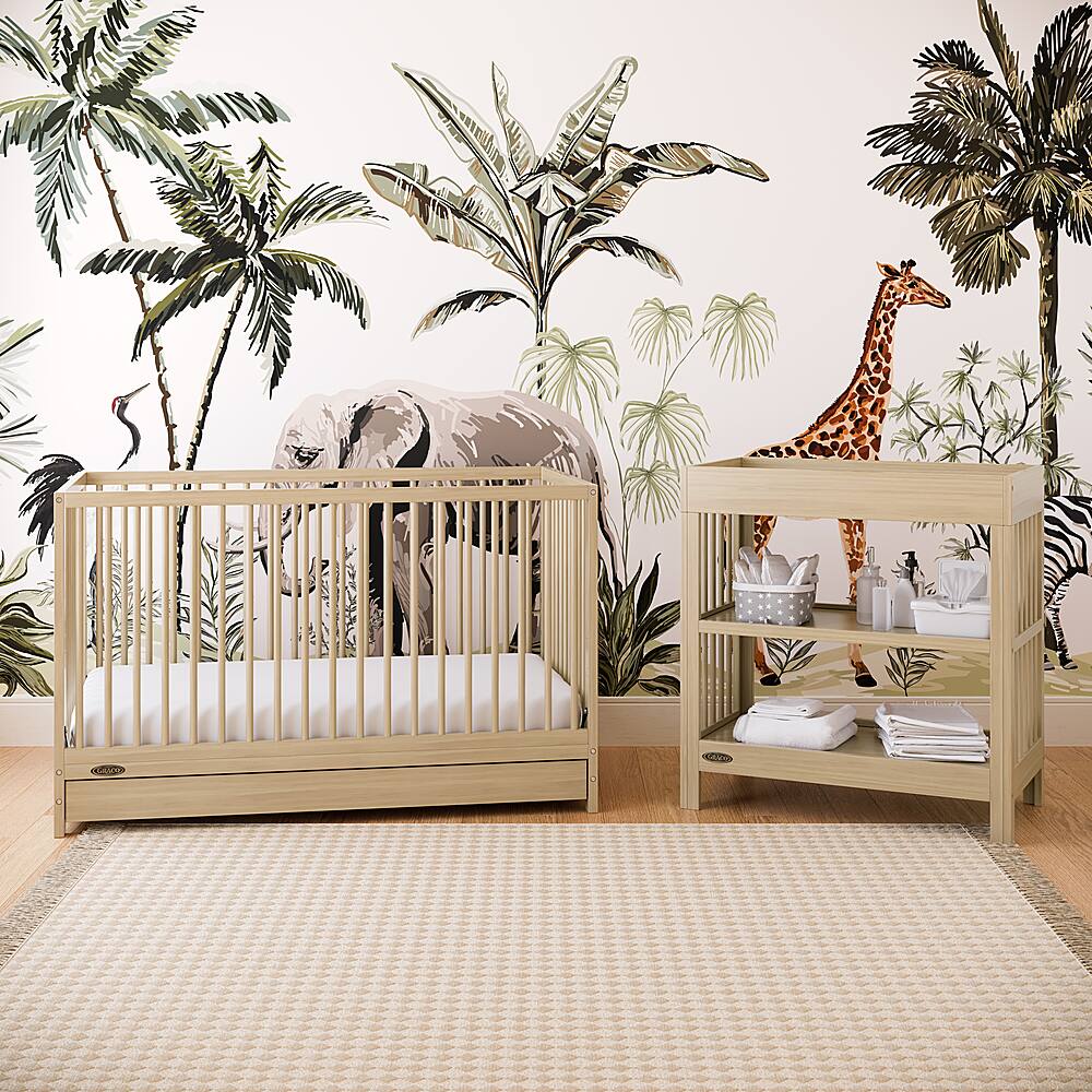 Best Buy: Graco Teddi Changing Table Driftwood 00524-2107