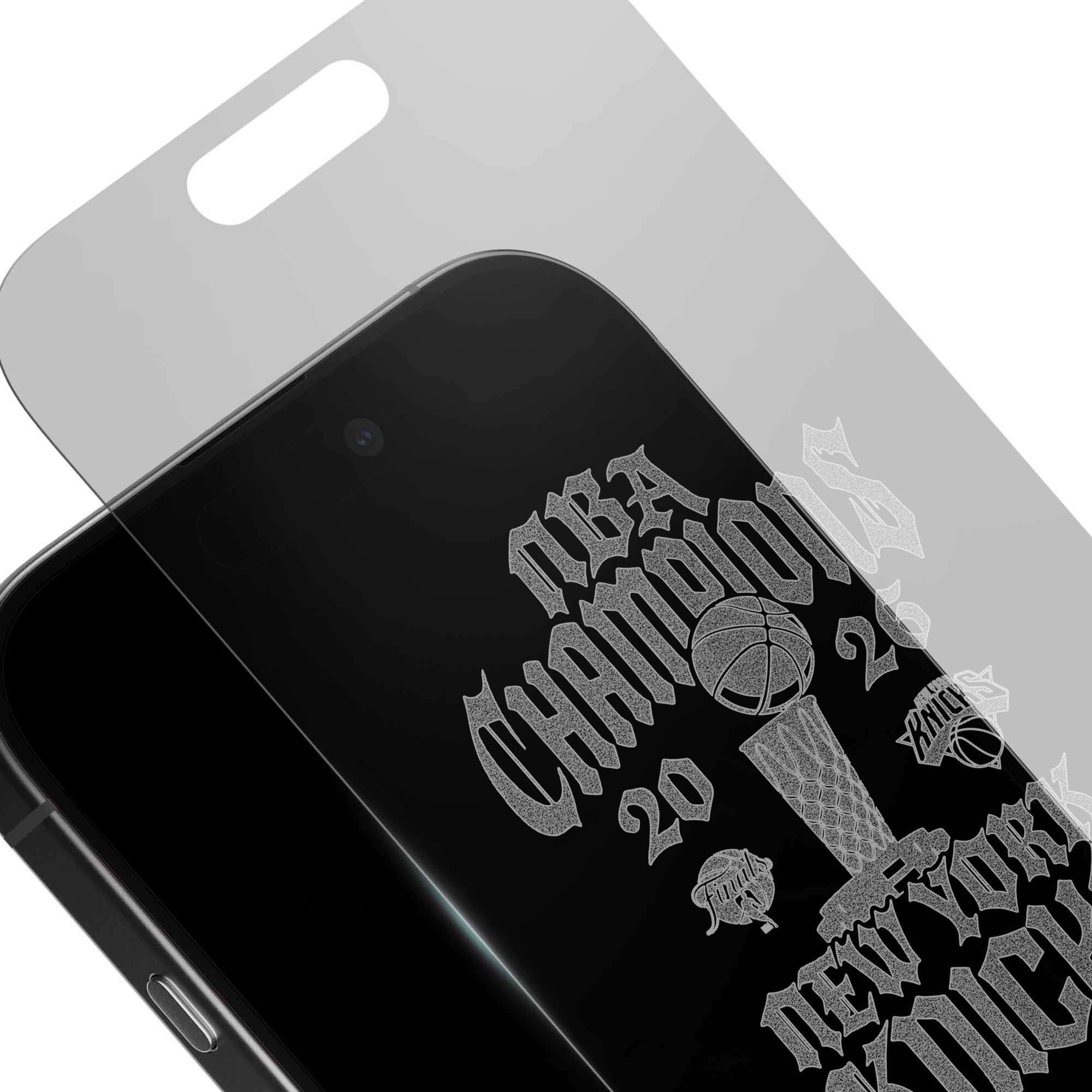 Screen Skinz New York Knicks 2026 NBA Finals Champions Clear iPhone ...