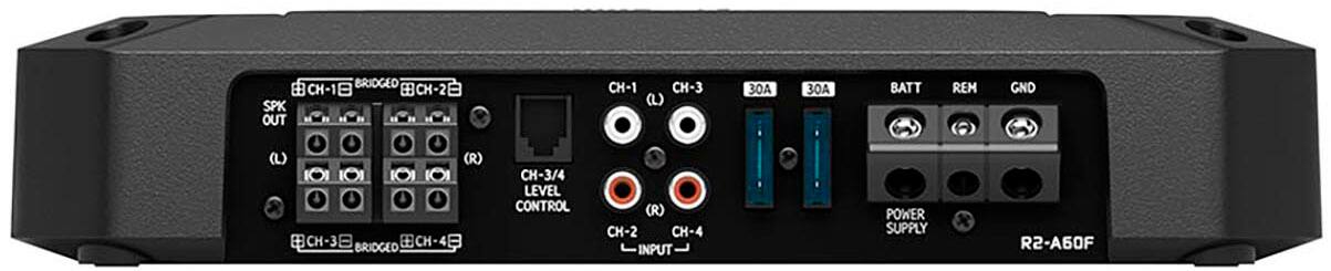 Alpine R Series Class D Bridgeable Multichannel Amplifier with Variable ...