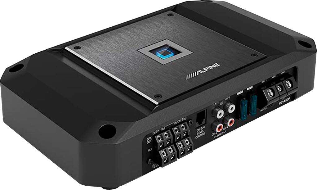 Alpine R Series Class D Bridgeable Multichannel Amplifier with Variable Crossovers Black R2-A60F ...