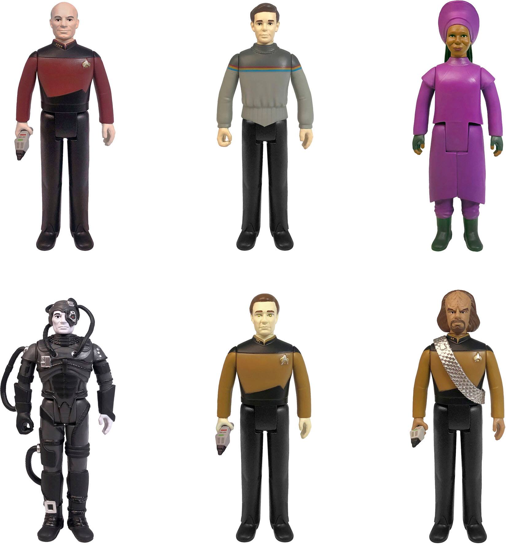 Best Buy: Super7 ReAction 3.75 in Plastic Star Trek: The Next ...