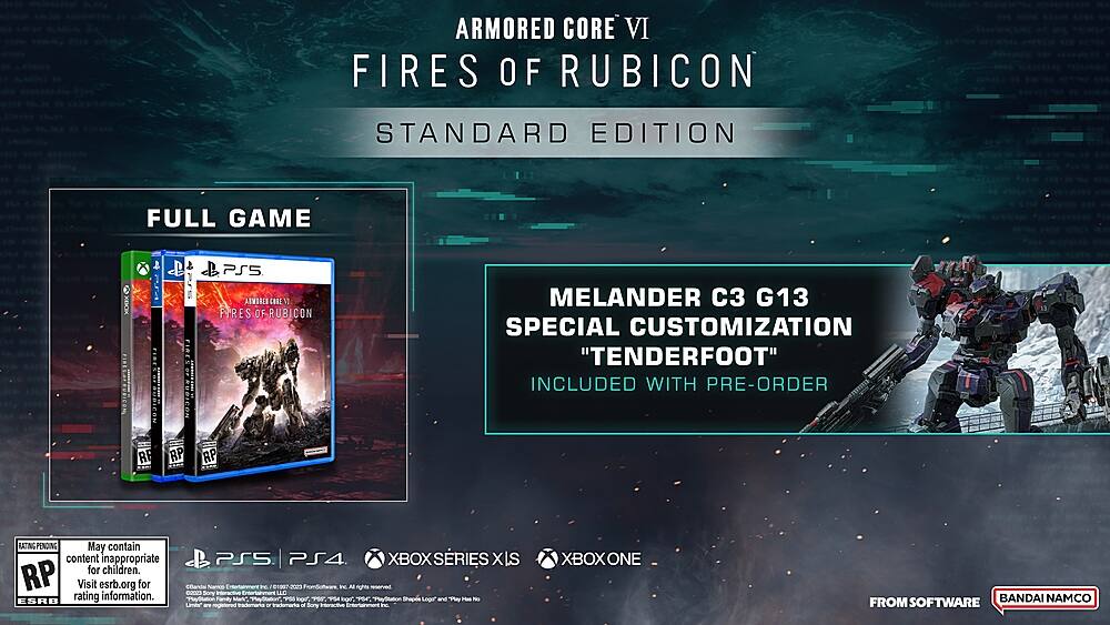 Armored Core VI Fires of Rubicon: Digital Pre-Order Bonus - Best Buy