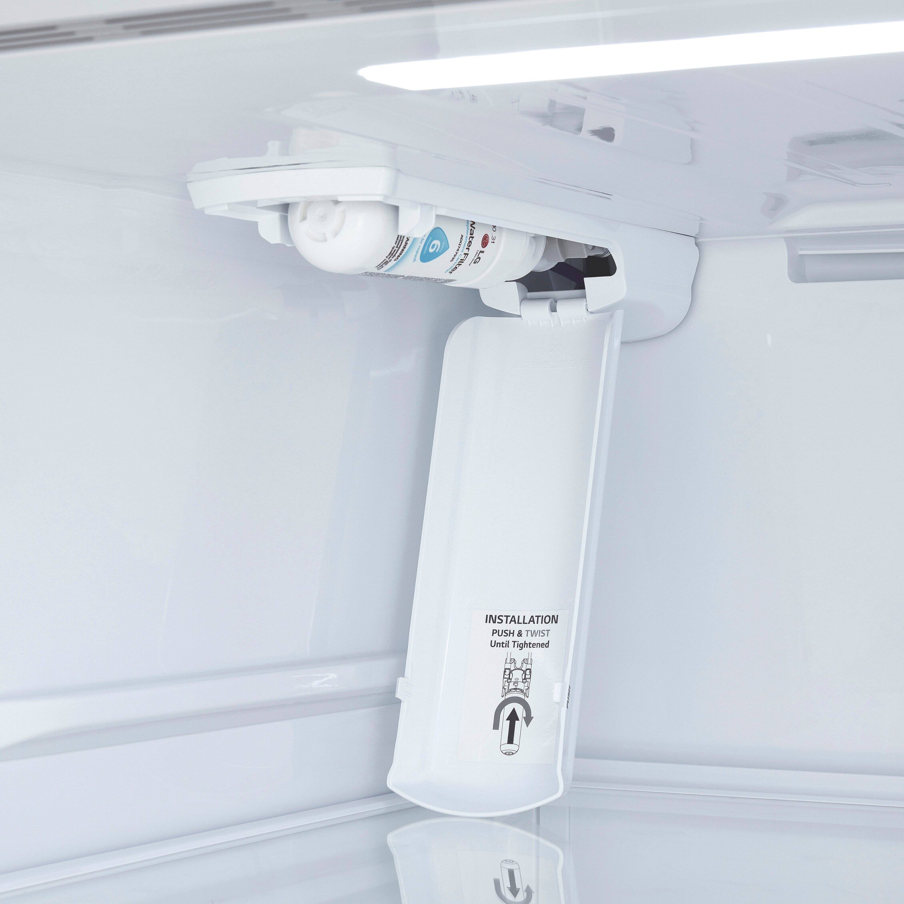 Best Buy: LG 23 Cu. Ft. French Door Counter-Depth Smart Refrigerator ...