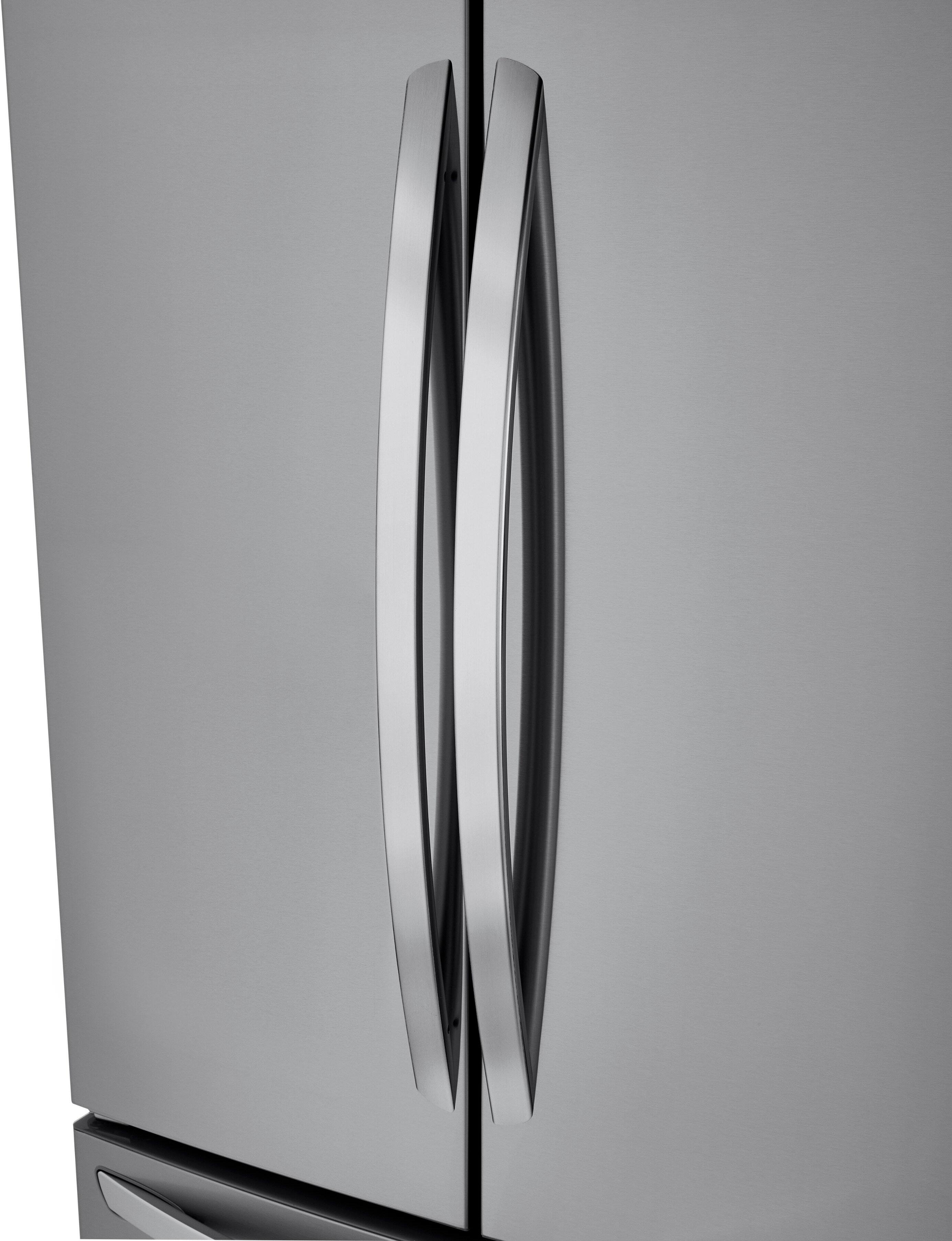 Best Buy: LG 23 Cu. Ft. French Door Counter-Depth Smart Refrigerator ...