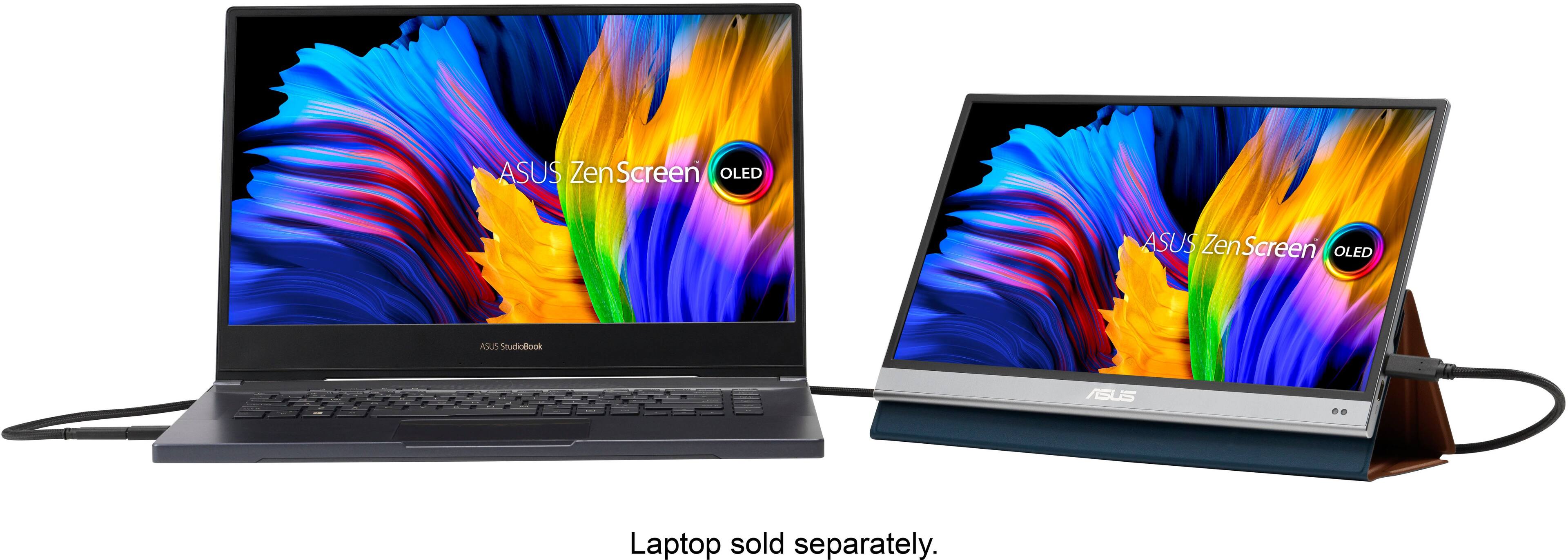 Best Buy: ASUS ZenScreen 13.3" OLED Portable Monitor (USB-C) Gray MQ13AH