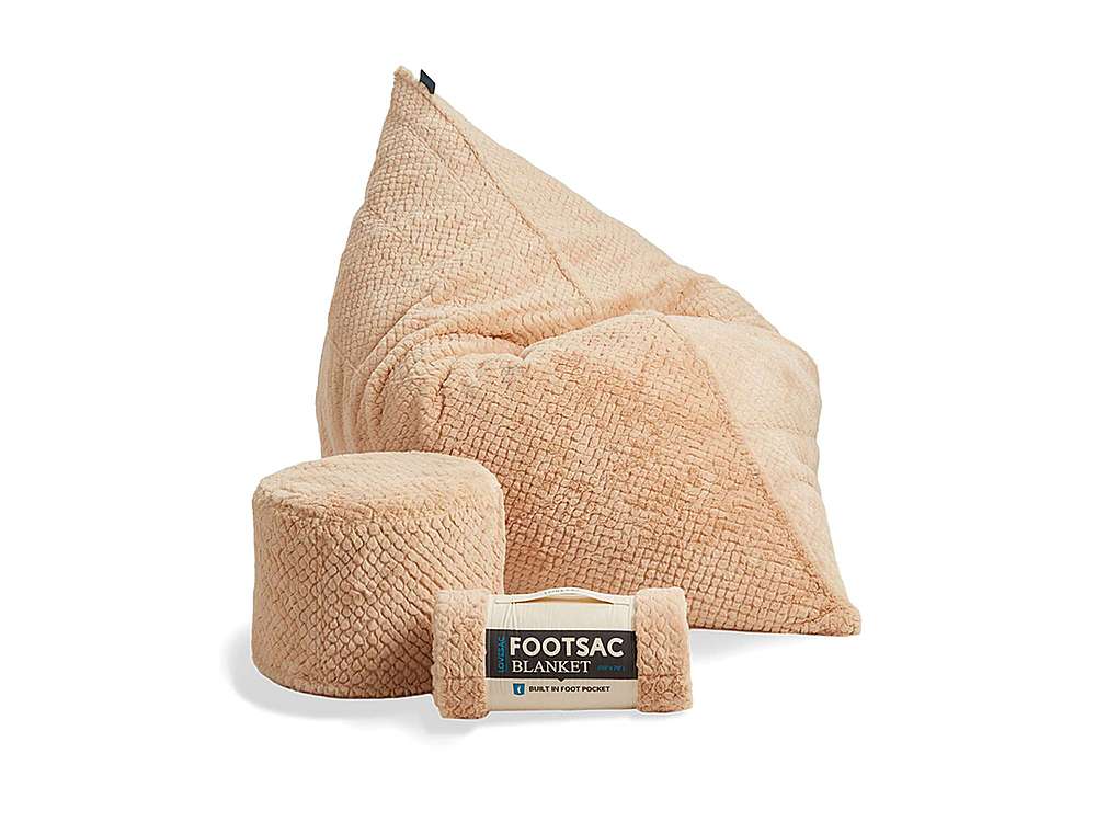 Best Buy: Lovesac Golden Honey Phur Pillowsac Bundle VP4014