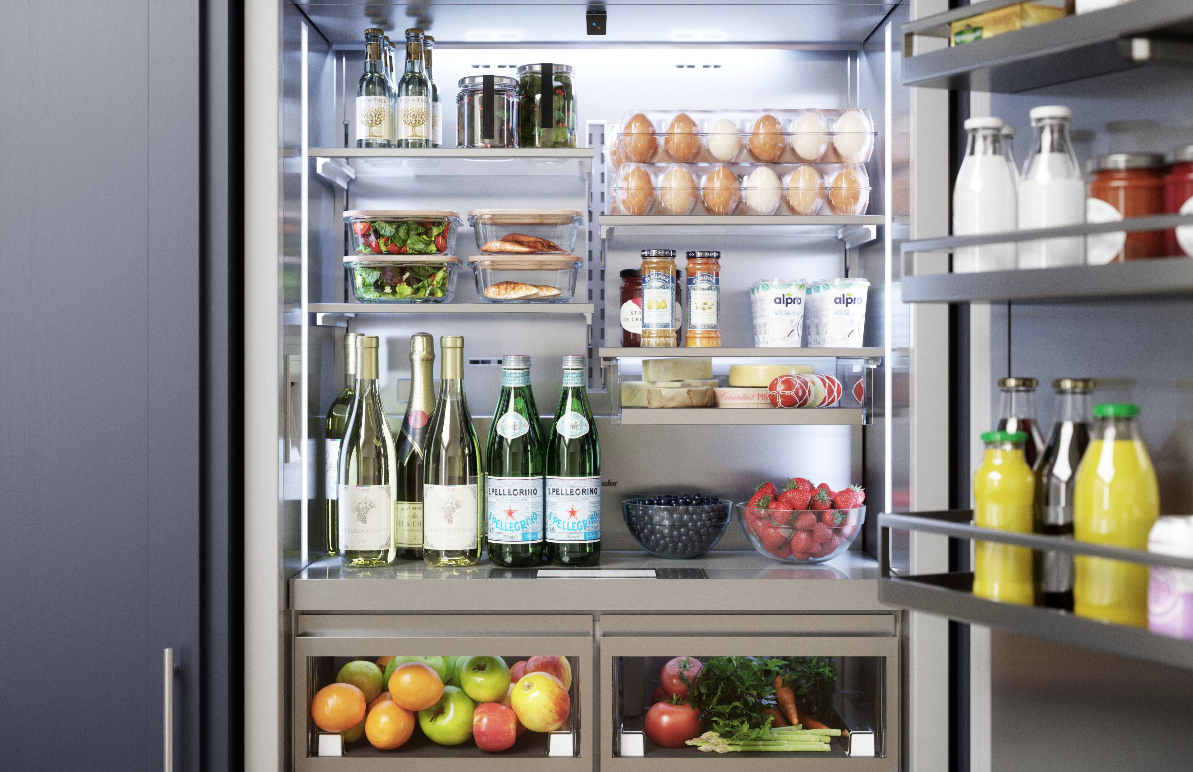 Thermador Freedom Collection 18.8 Cu. Ft. Bottom Freezer Built in Smart ...