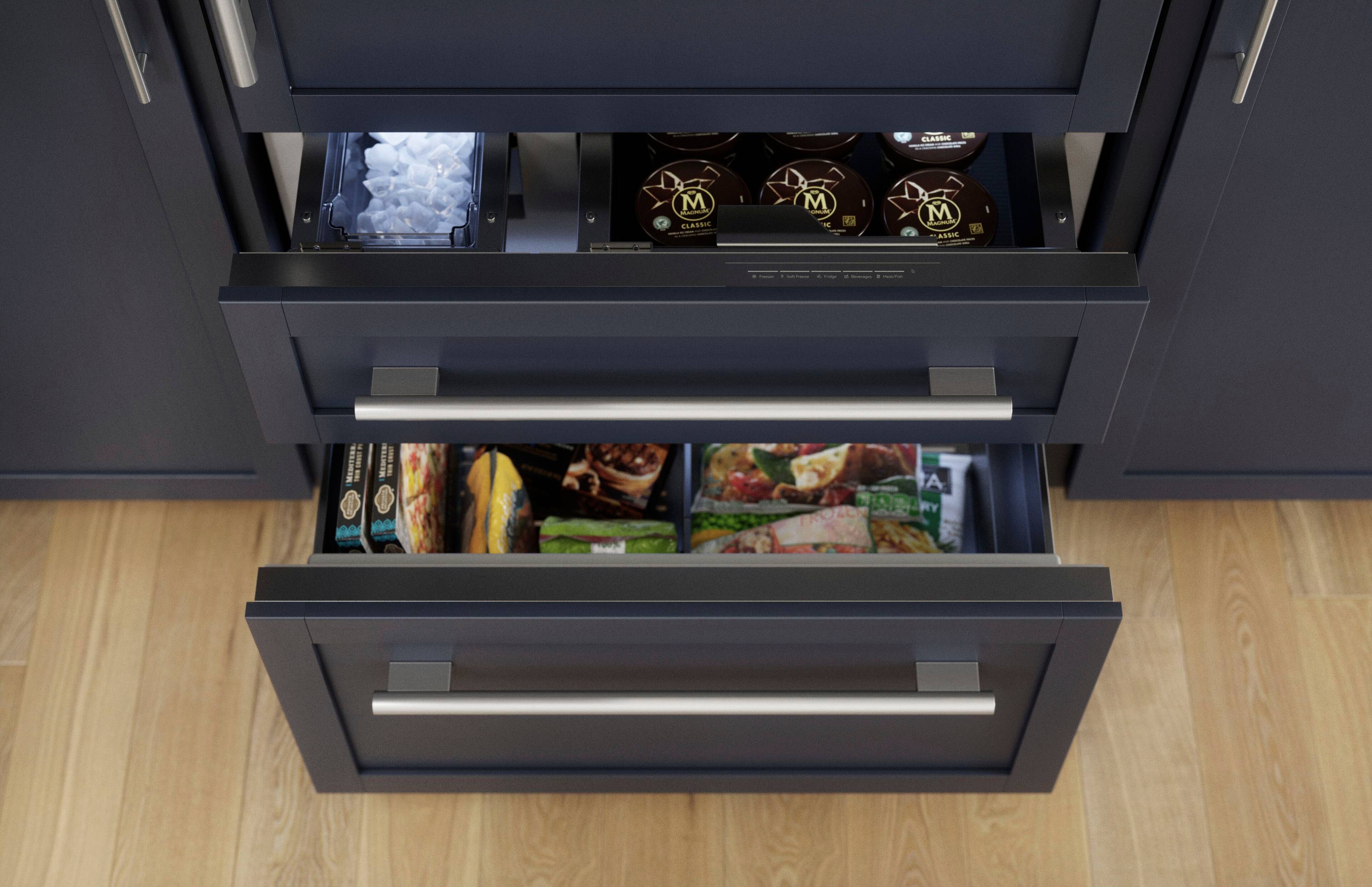 Thermador Freedom Collection 18.8 Cu. Ft. Bottom Freezer Built in Smart ...