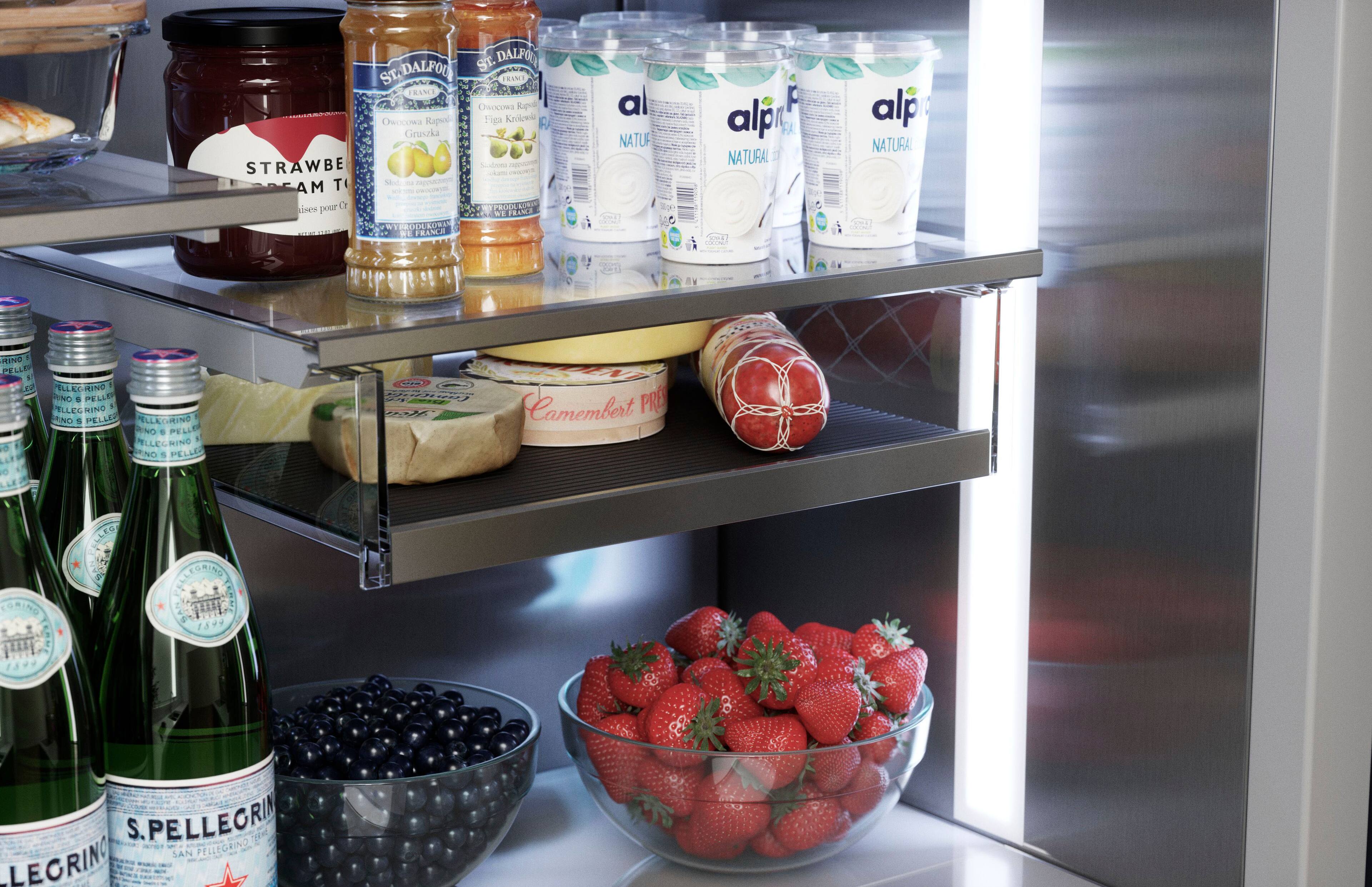 Thermador Freedom Collection 18.8 Cu. Ft. Bottom Freezer Built in Smart ...