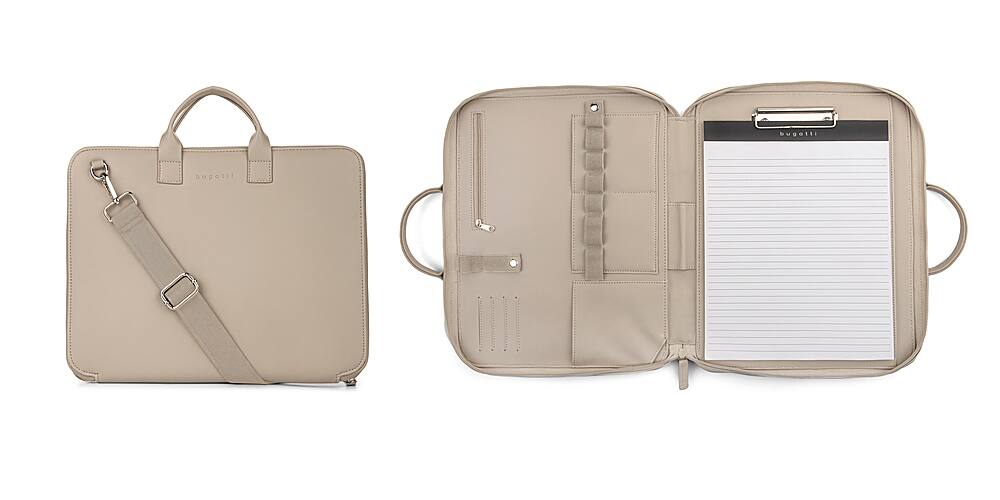 Best Buy: Bugatti Pure Collection Writing Case with detachable strap ...