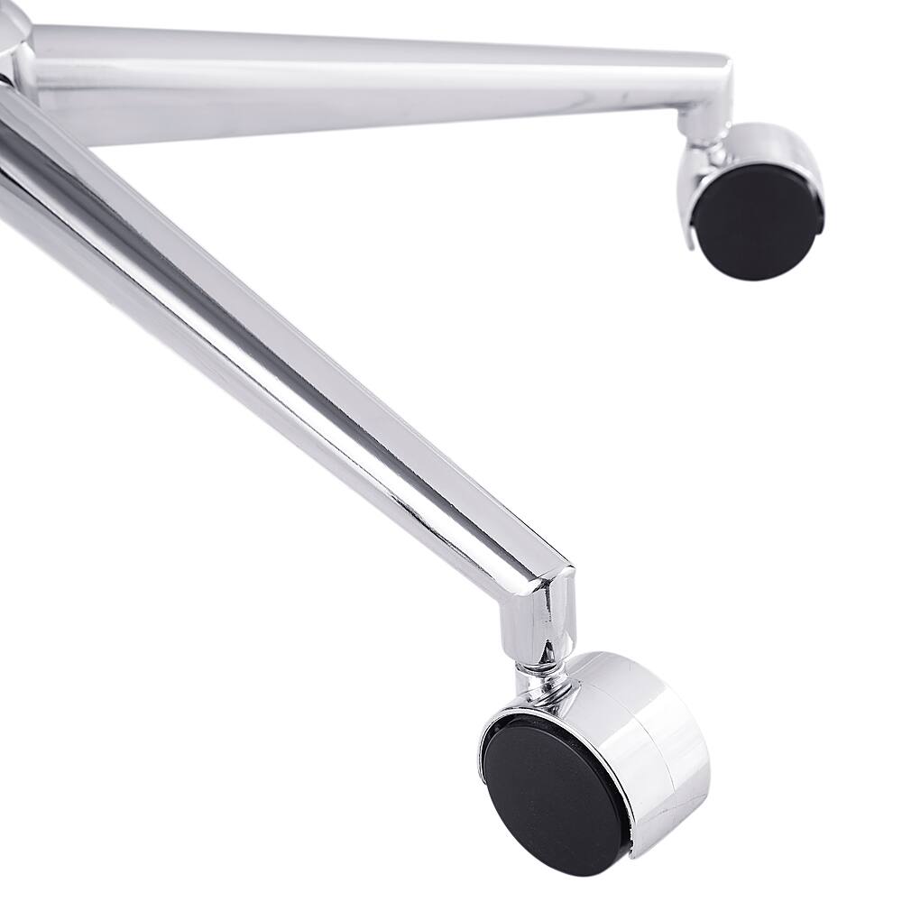 Linon Home Décor Diehm Faux Fur Adjustable Office Chair With Arms Pink ...