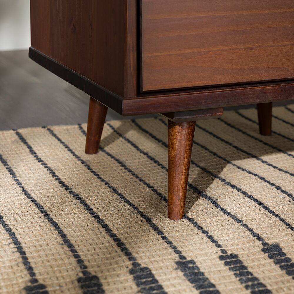 Best Buy: Walker Edison Mid-Century Modern Minimalist 1-Drawer Solid ...