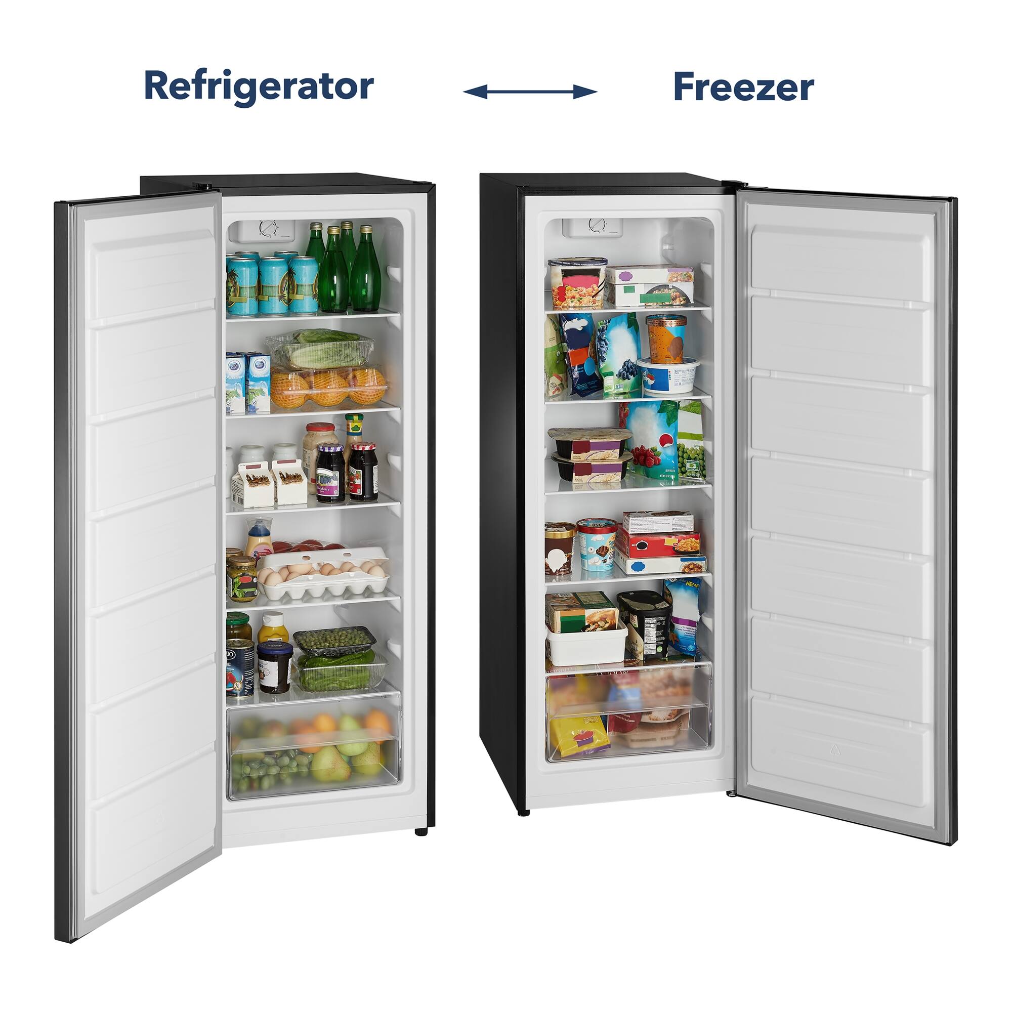 Customer Reviews: Insignia™ 7 Cu. Ft. Garage Ready Upright Convertible ...