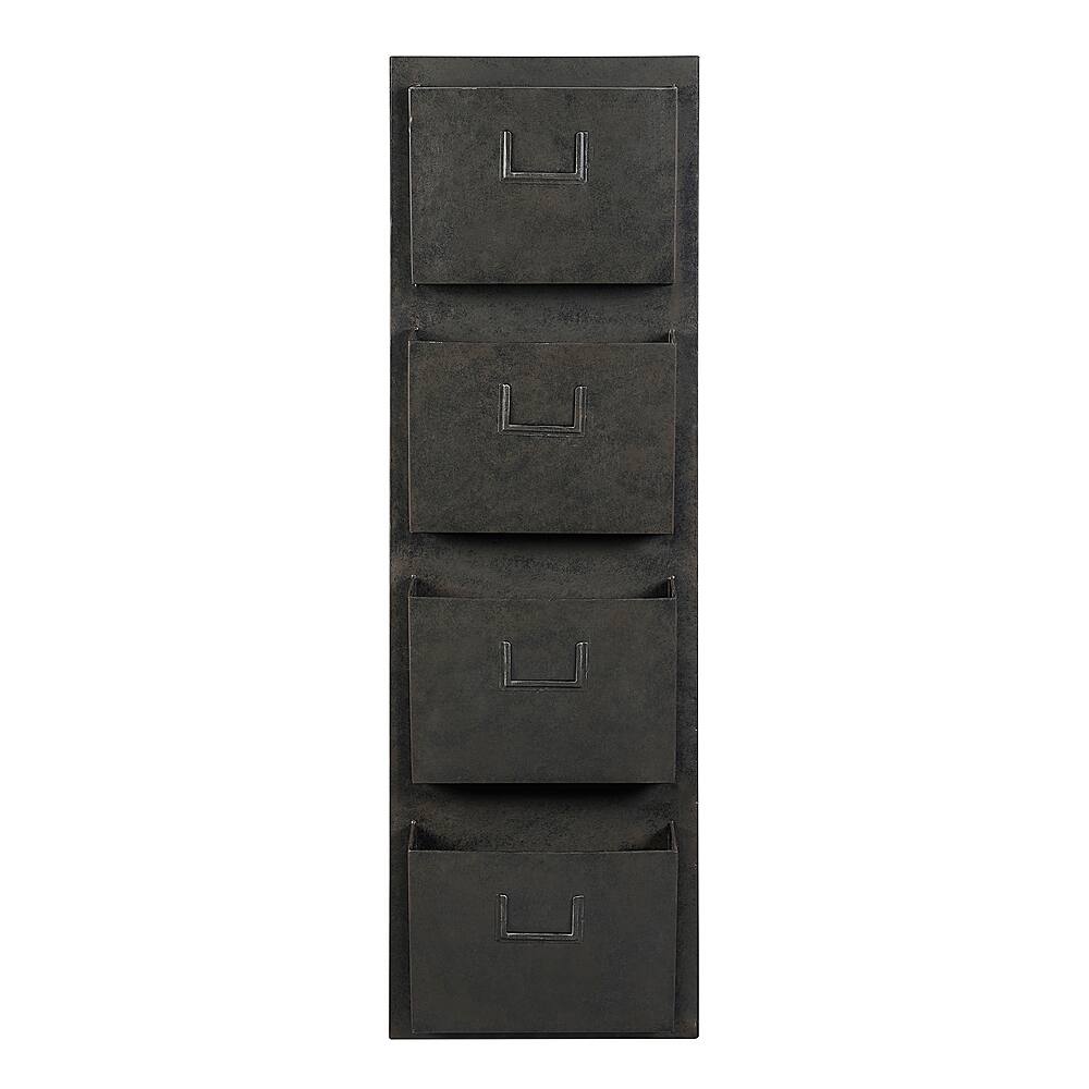 Best Buy: Linon Home Décor Safi Metal 4-Slot Vertical Industrial ...