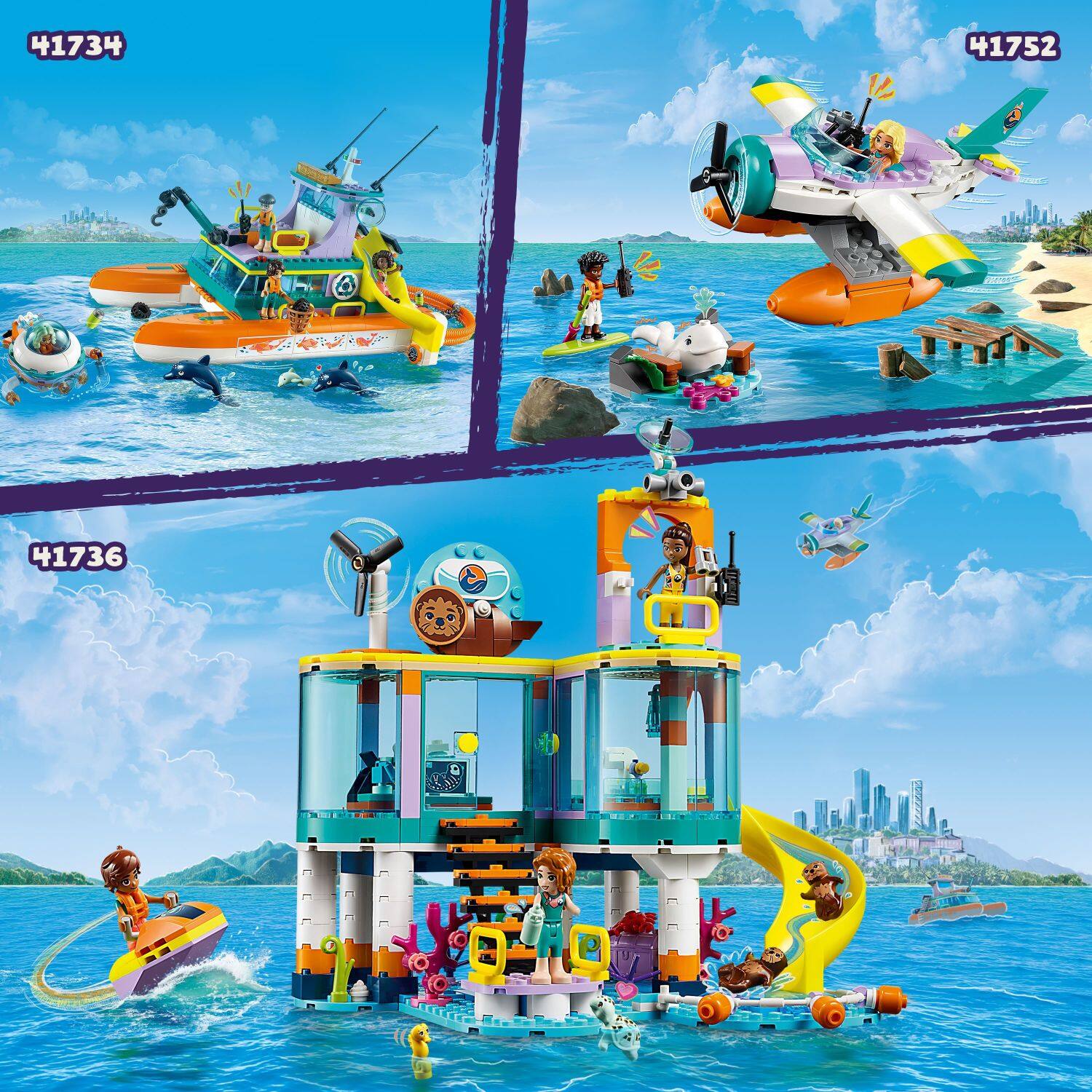 Best Buy: LEGO Friends Sea Rescue Center 41736 6425663