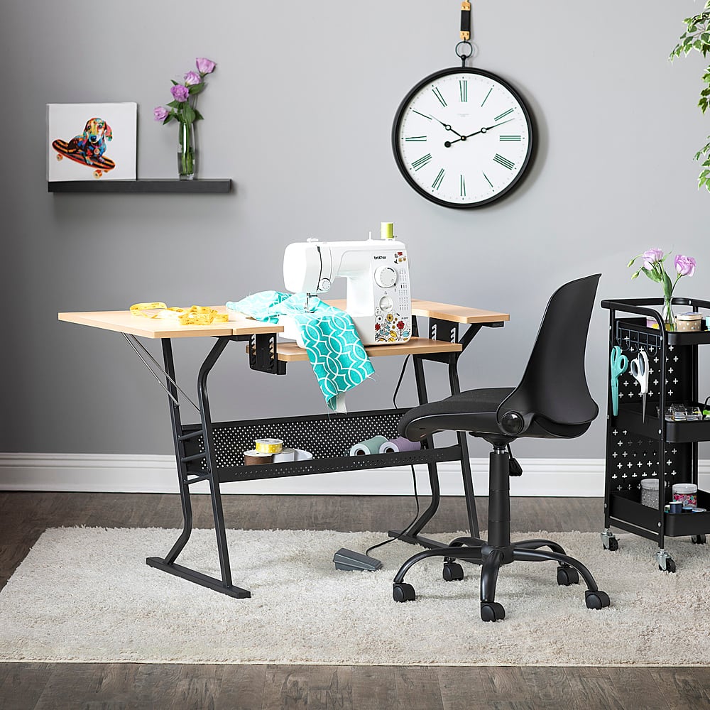 Studio Designs Eclipse Ultra Sewing Machine Craft Table Cabinet Grey