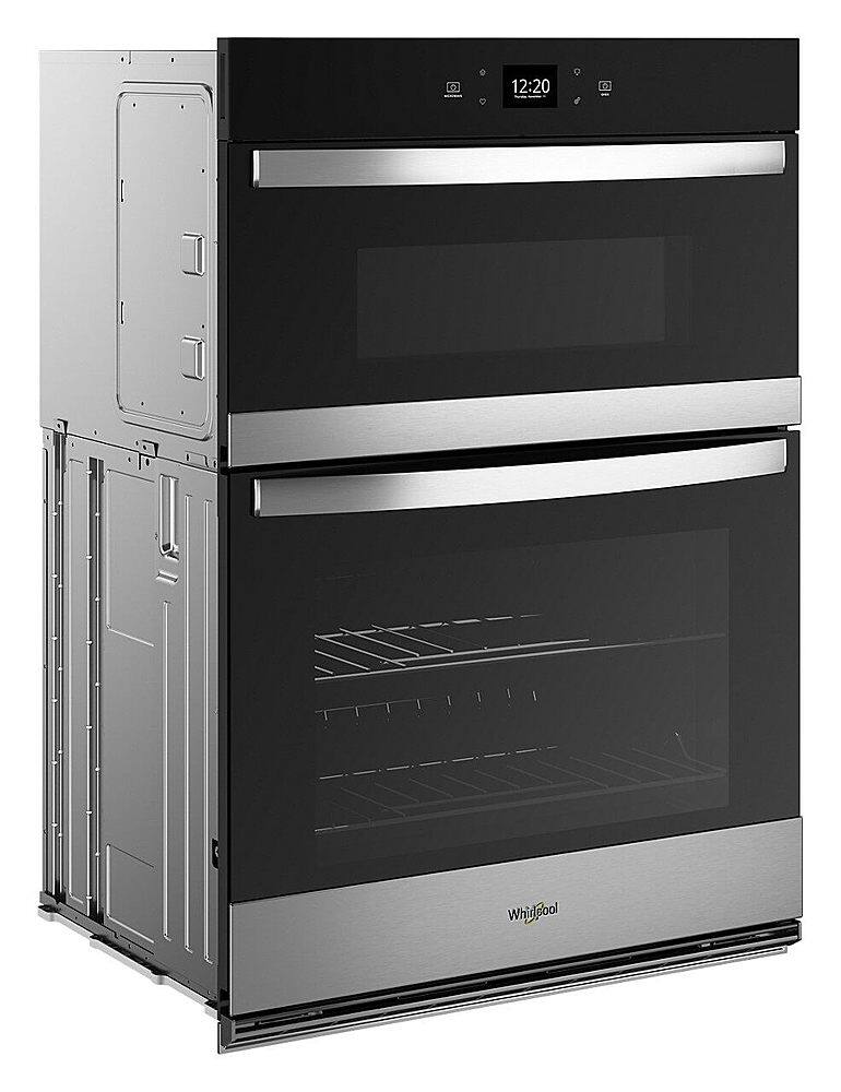 Whirlpool 27" Smart Built In Electric Combination Wall Oven with Air Fry Stainless Steel ...