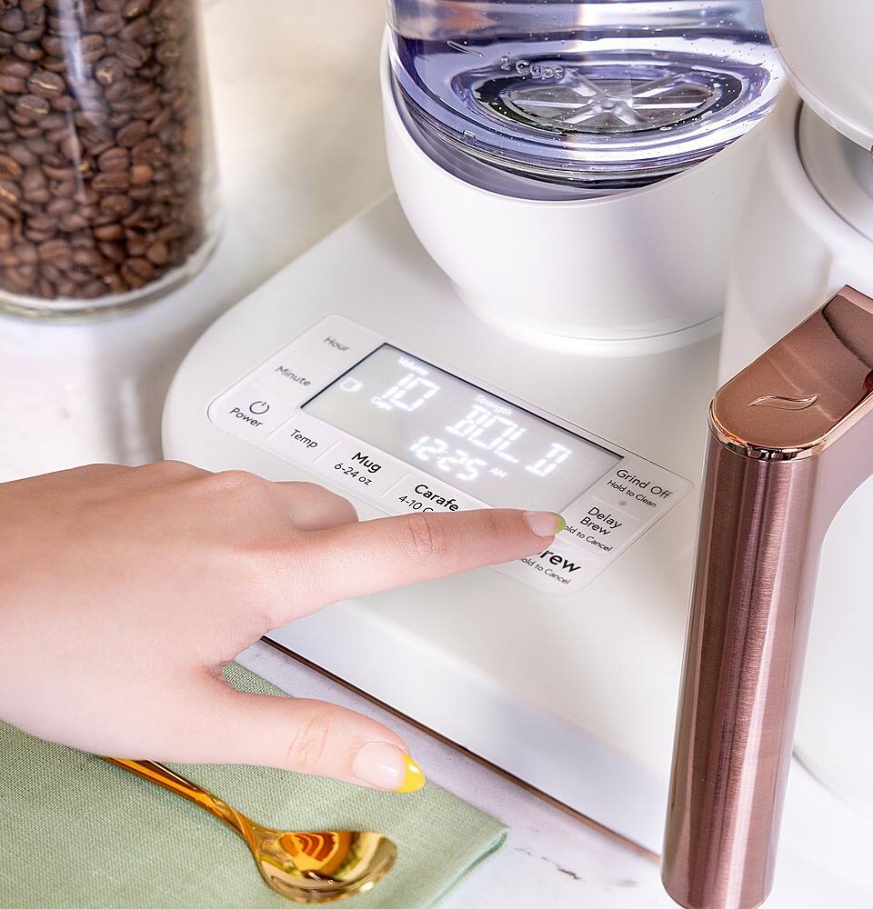 Café Grind & Brew Smart Coffee Maker with Thermal Carafe and Gold Cup ...