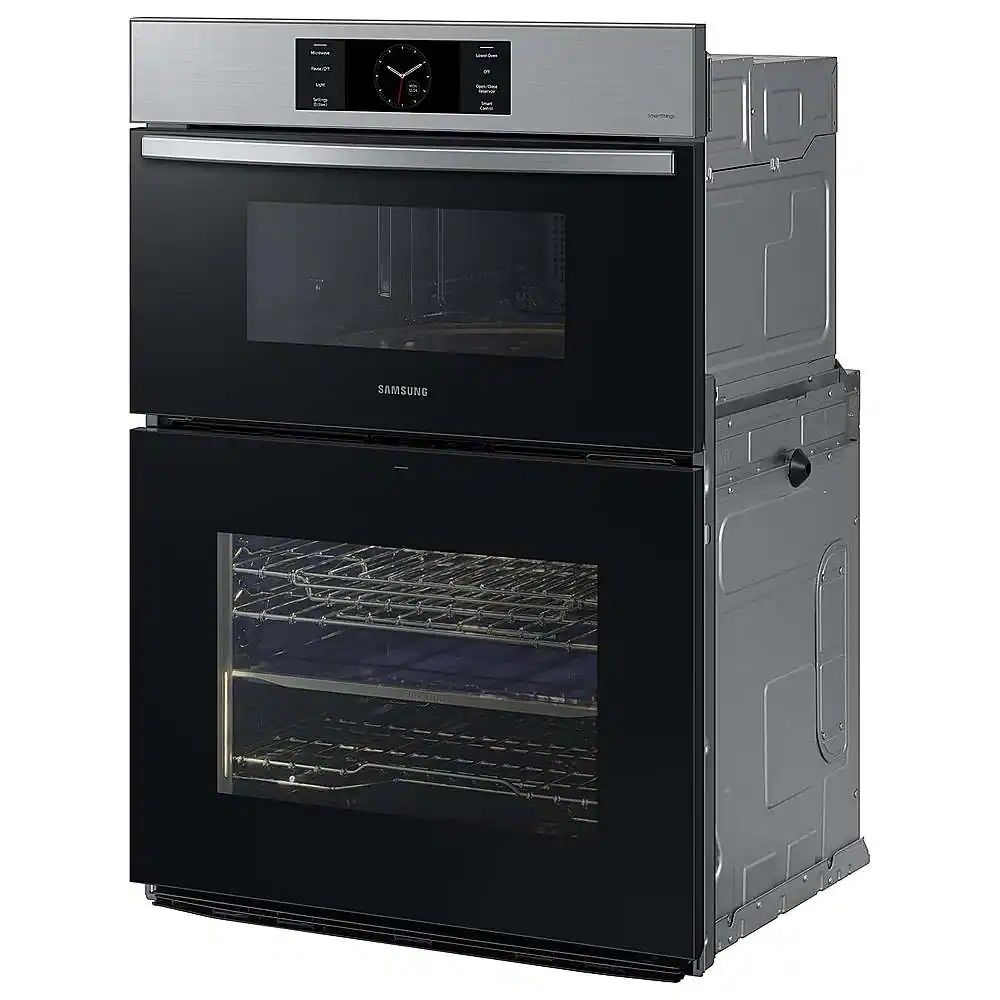 Samsung BESPOKE 30" Built In Electric Convection Combination Wall Oven with Microwave and Flex ...