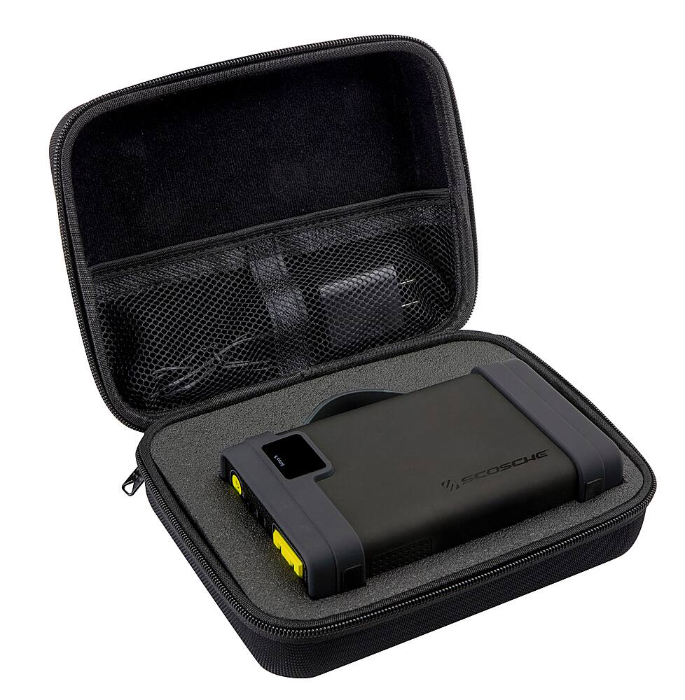 Best Buy: Scosche PowerUp Power Station 32K mAH 100W Portable Charger ...