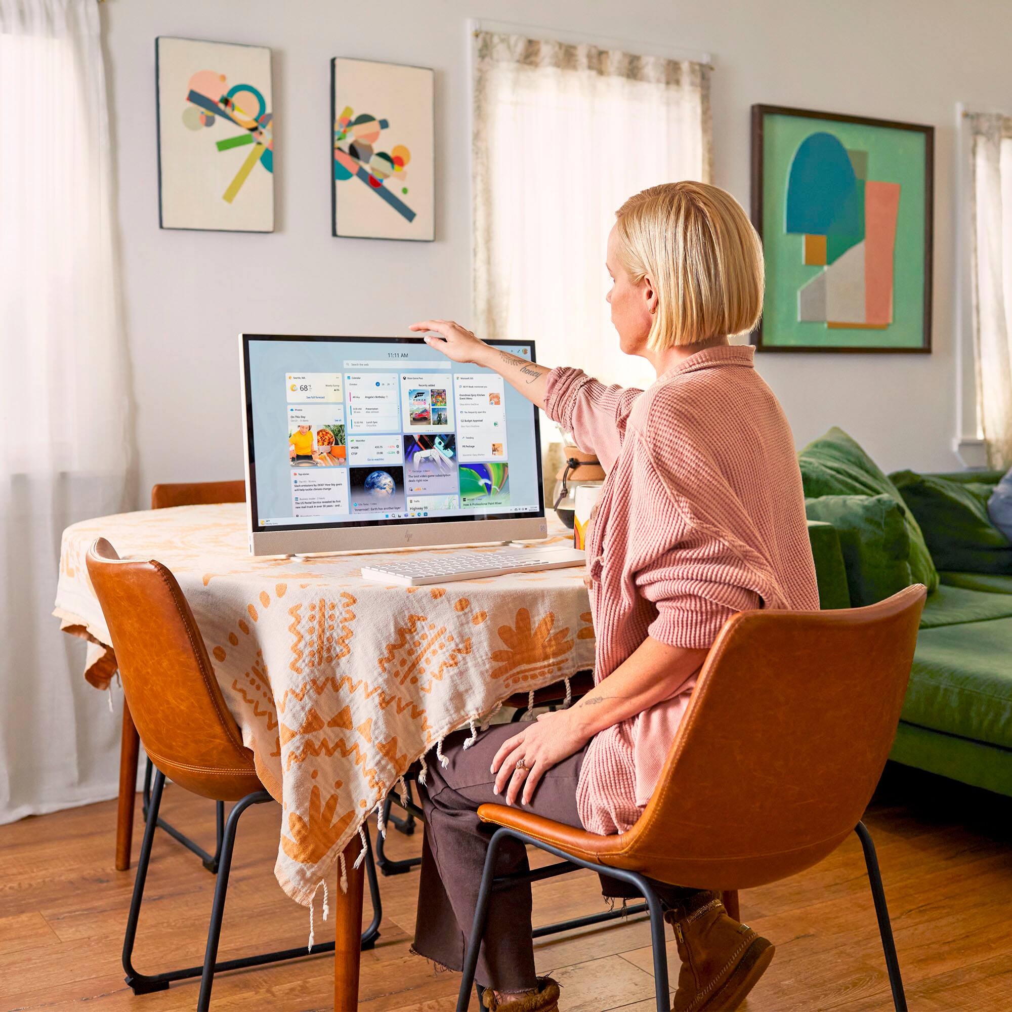 Customer Reviews: HP Envy Move 23.8" QHD Touch-Screen Portable All-in ...