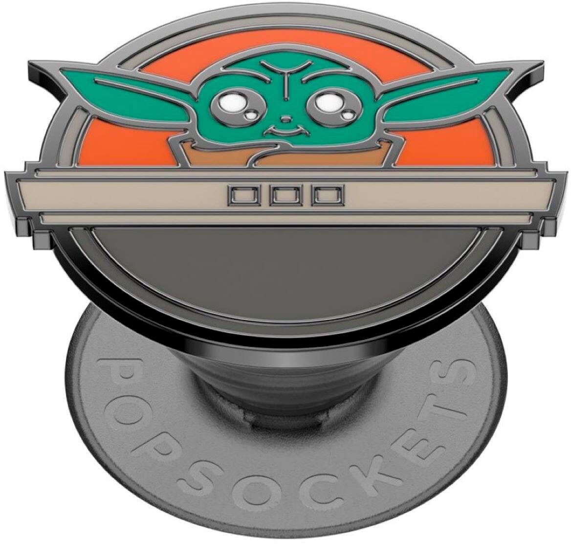 PopSockets PopGrip Cell Phone Grip & Stand Licensed Star Wars Grogu Pod ...