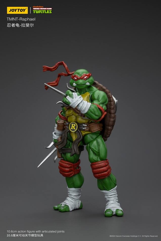 Transformers Raphael 1/18 Scale | Teenage Mutant Ninja Turtles | Joy ...