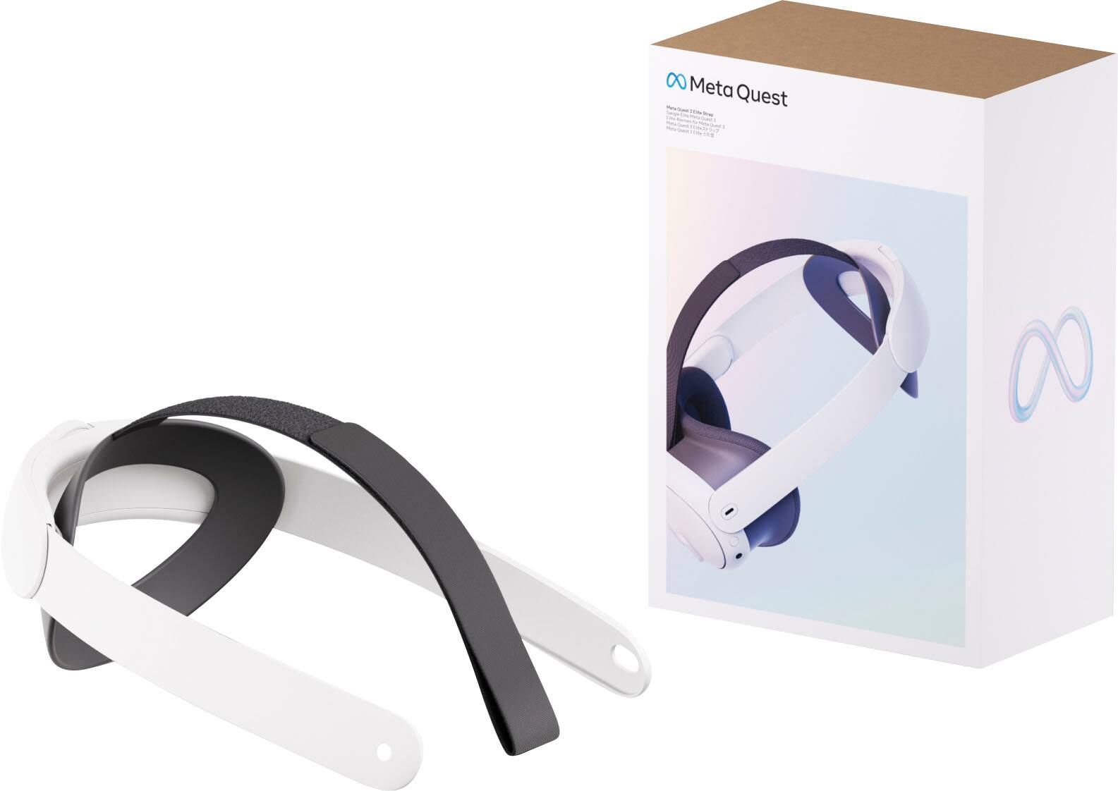 Quest Elite Strap — Works with Meta Quest 3/3S — Premium Comfort and Weight Distribution Gray ...