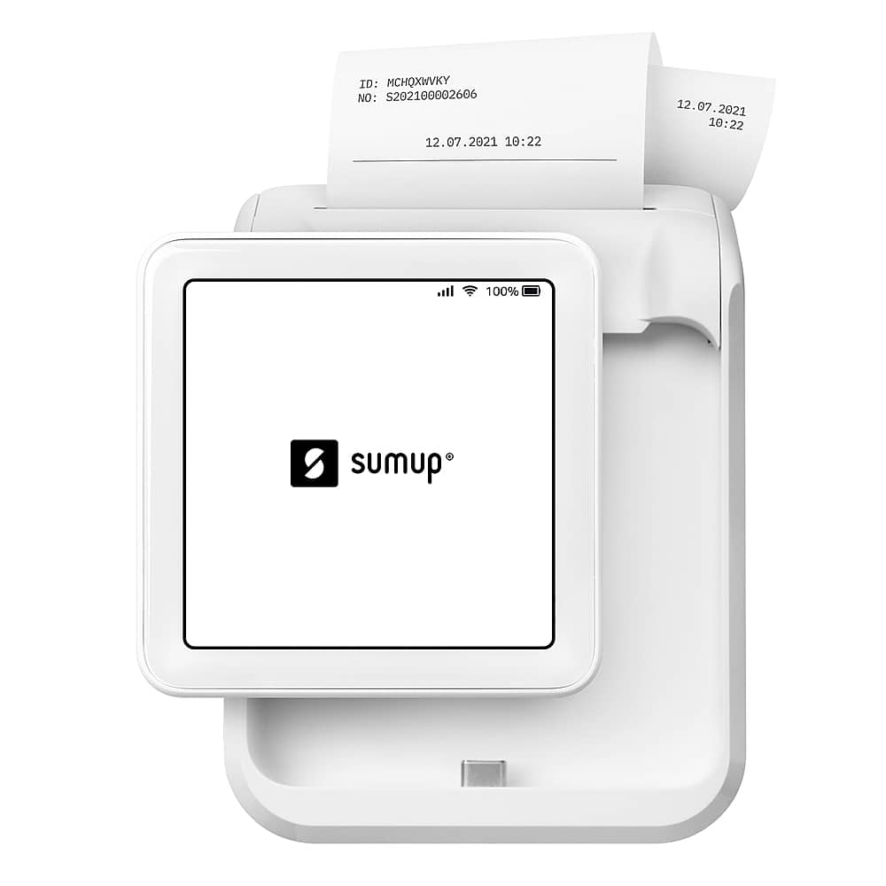 Best Buy: SumUp Solo Credit Card Reader and Printer Bundle White 57677BCW