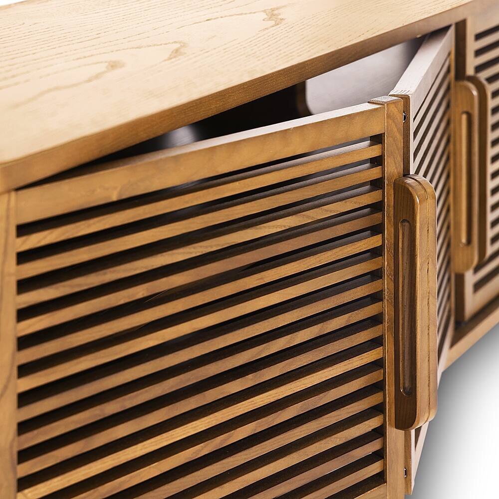 Questions and Answers: Burrow Opera Media Console for TVs up to 75" Oak ...