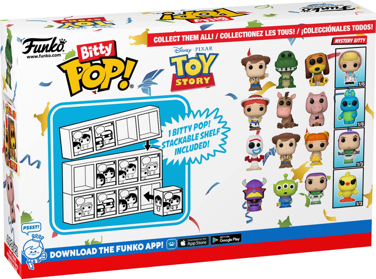 Funko Bitty POP! Disney: Pixar Toy Story 4 Pack Jessie, Bullseye, Hamm ...