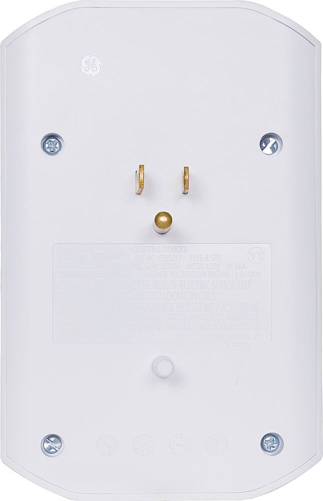 Best Buy: General Electric GE 5 Outlet Grounded Tap with 2 USB Ports ...