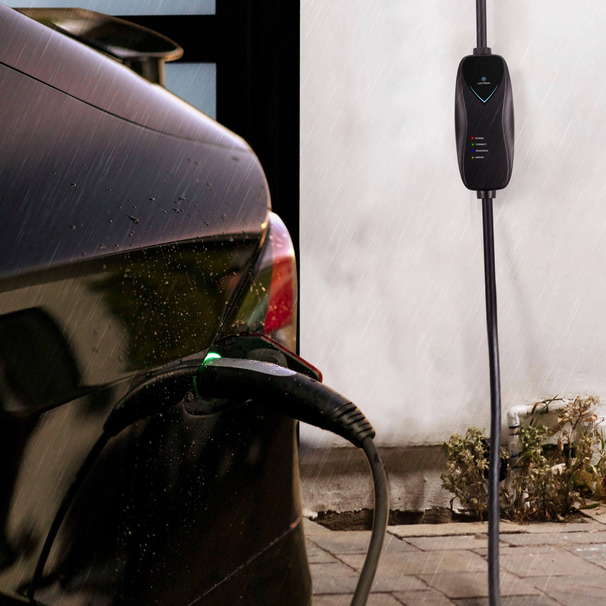 Lectron Tesla Level 1 NEMA 5 15 Electric Vehicle (EV) Charger up to 15A ...