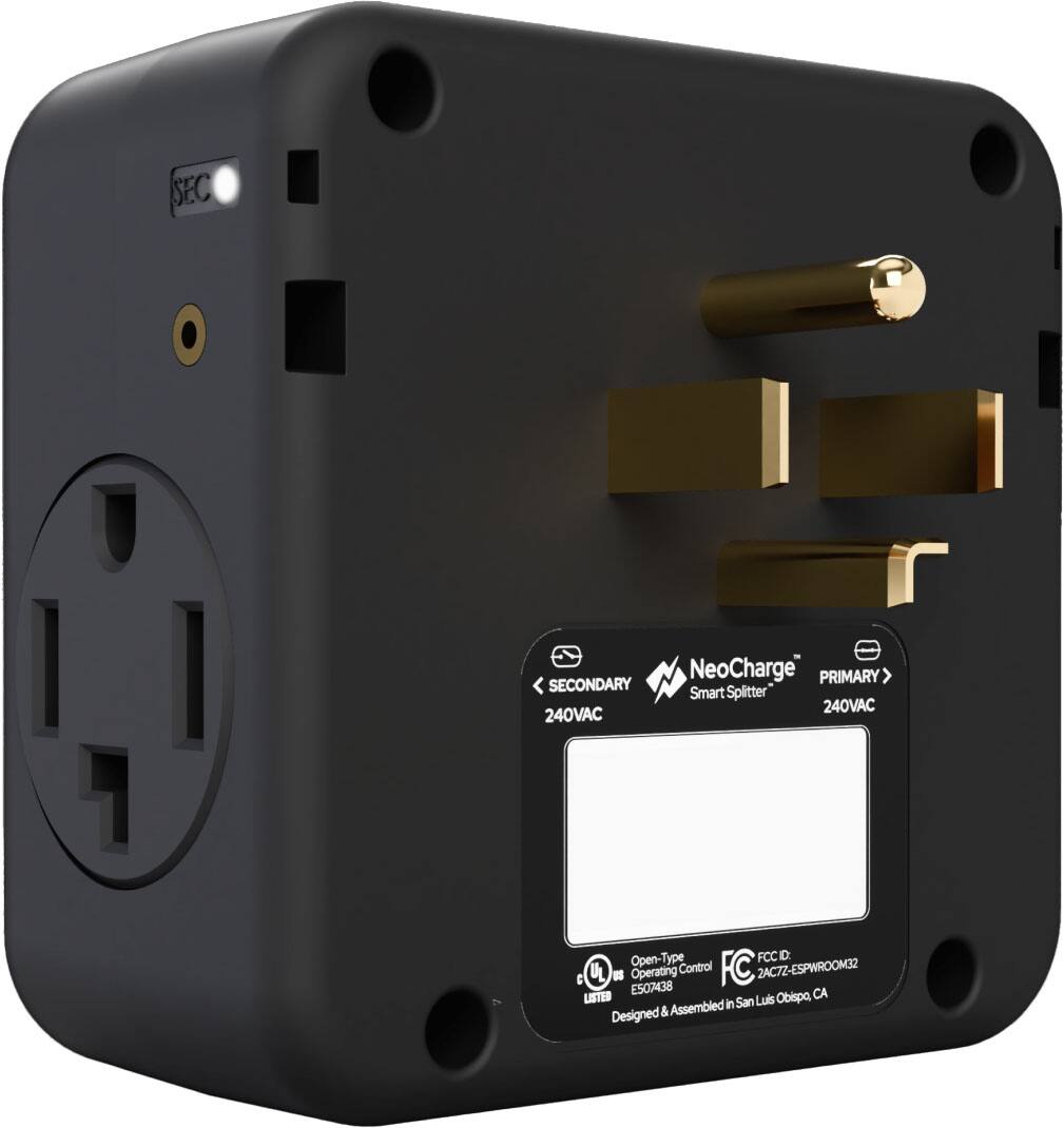 Customer Reviews: NeoCharge NEMA 14-30 Smart Splitter + EV Adapter ...