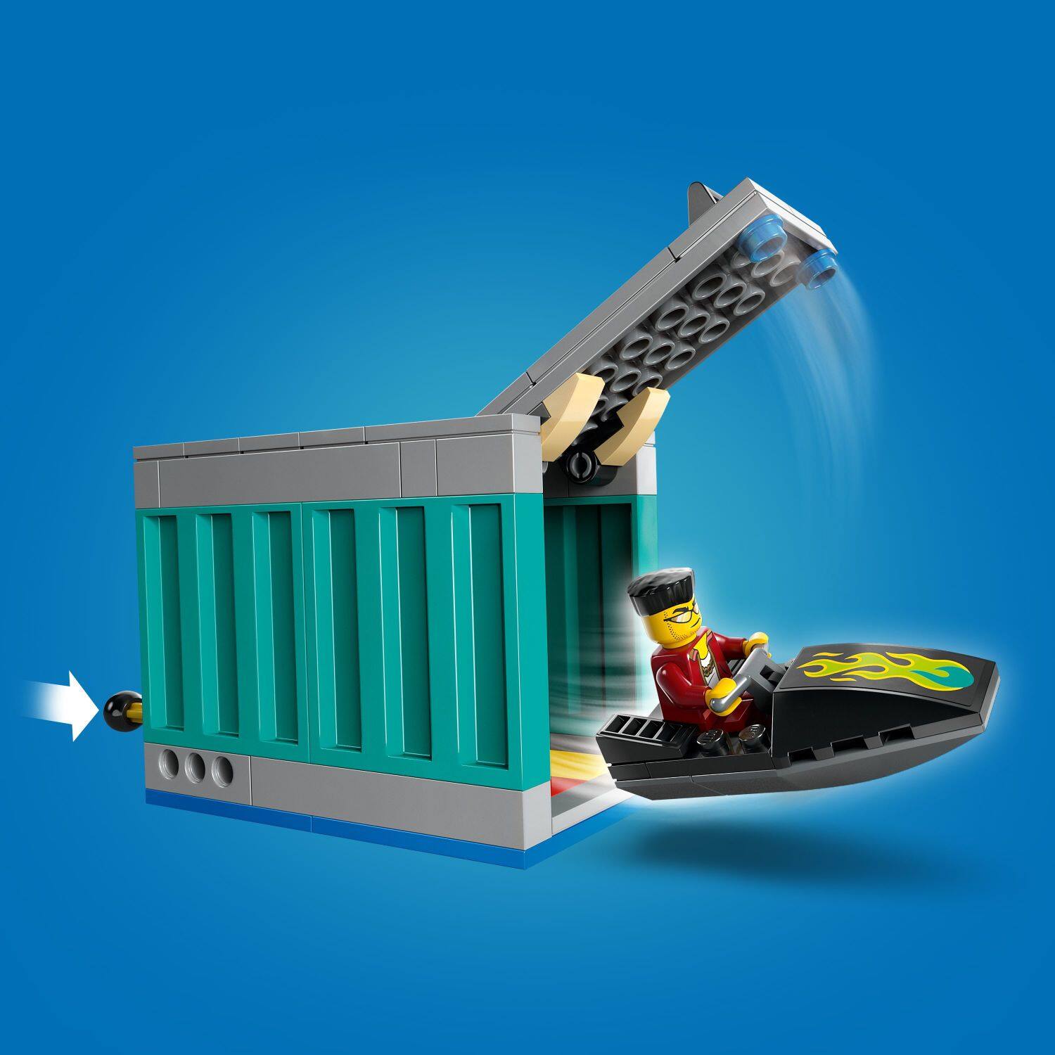 Best Buy: LEGO City Police Speedboat and Crooks’ Hideout Pretend Play ...