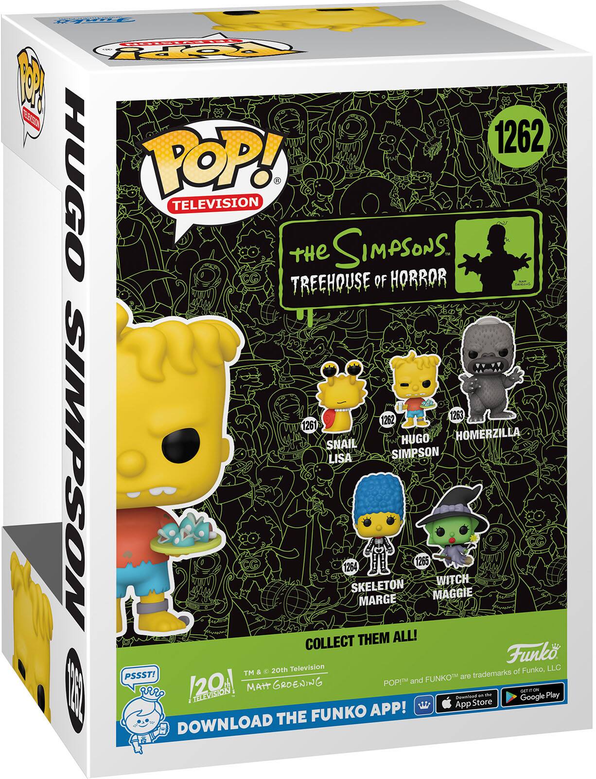Funko POP! Television: The Simpsons Treehouse of Horror Hugo Simpson ...